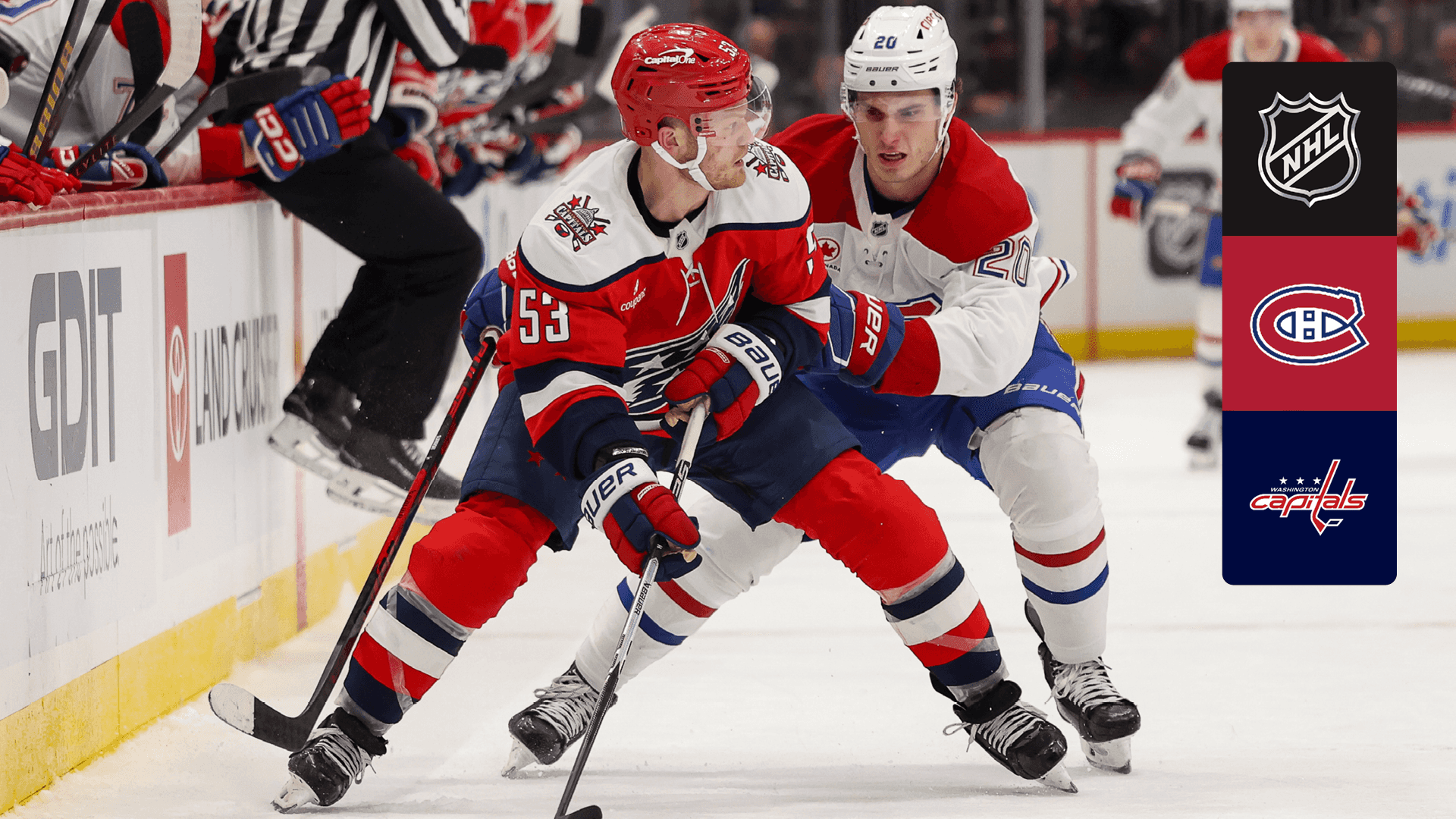 Watch Canadiens @ Capitals Live Stream Online | DAZN GB