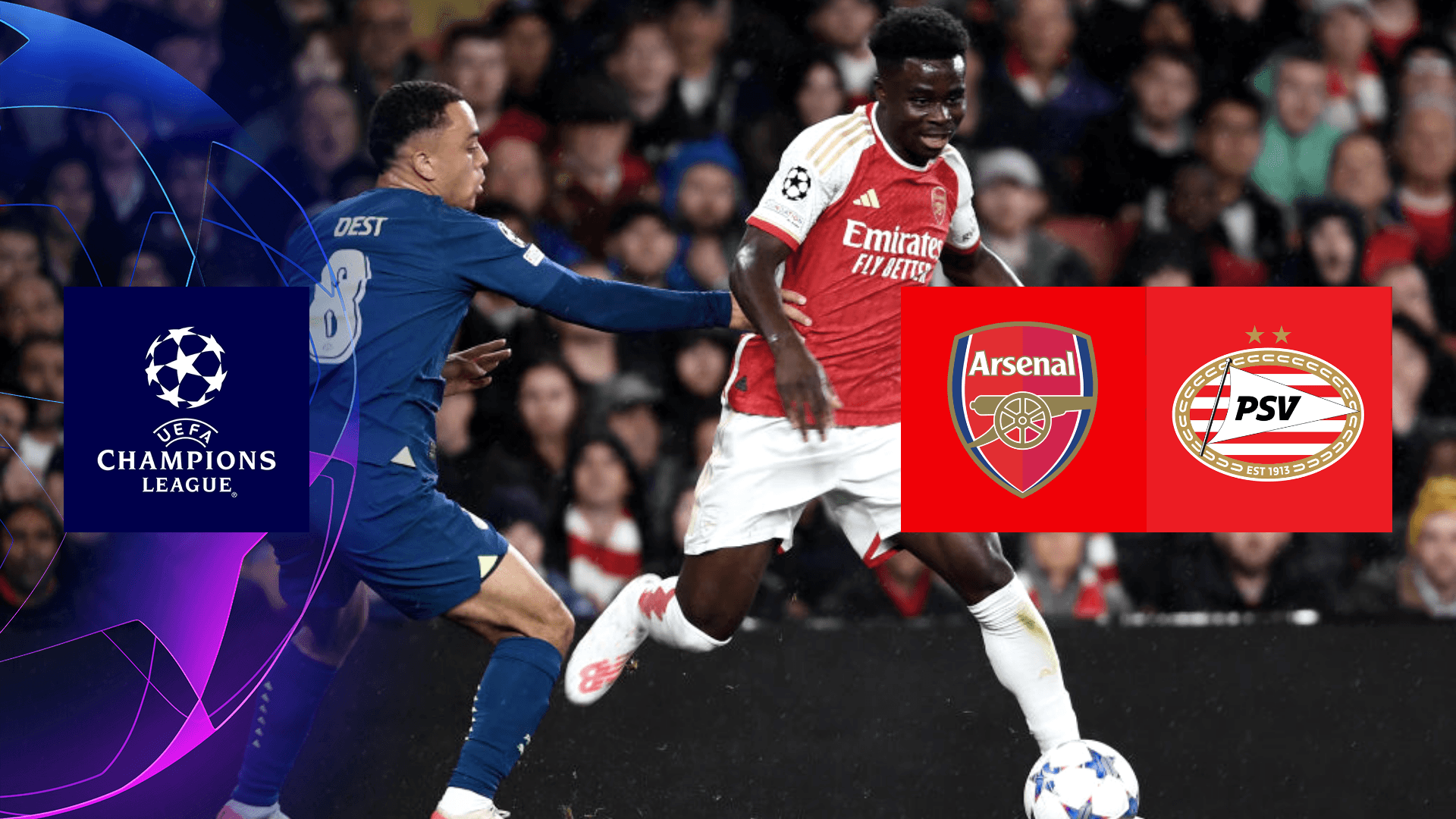 Watch Arsenal v PSV Live Stream | DAZN DE