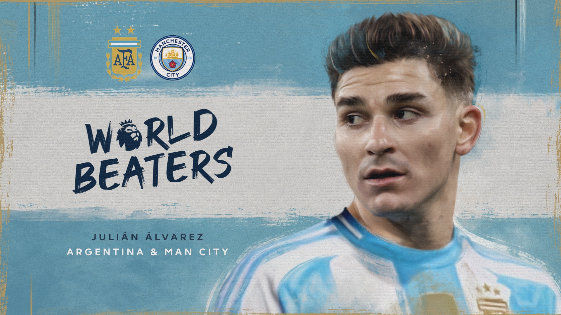 Watch World Beaters | Julián Álvarez Online | DAZN PT