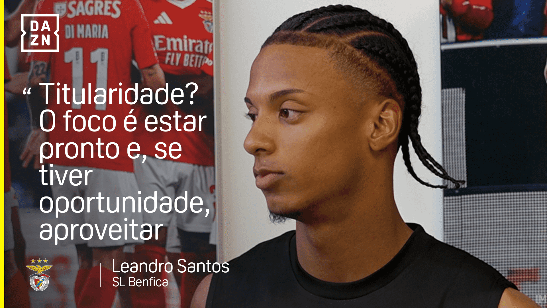 Ver: Leandro Santos espera impor-se com a camisola do SL Benfica em ...