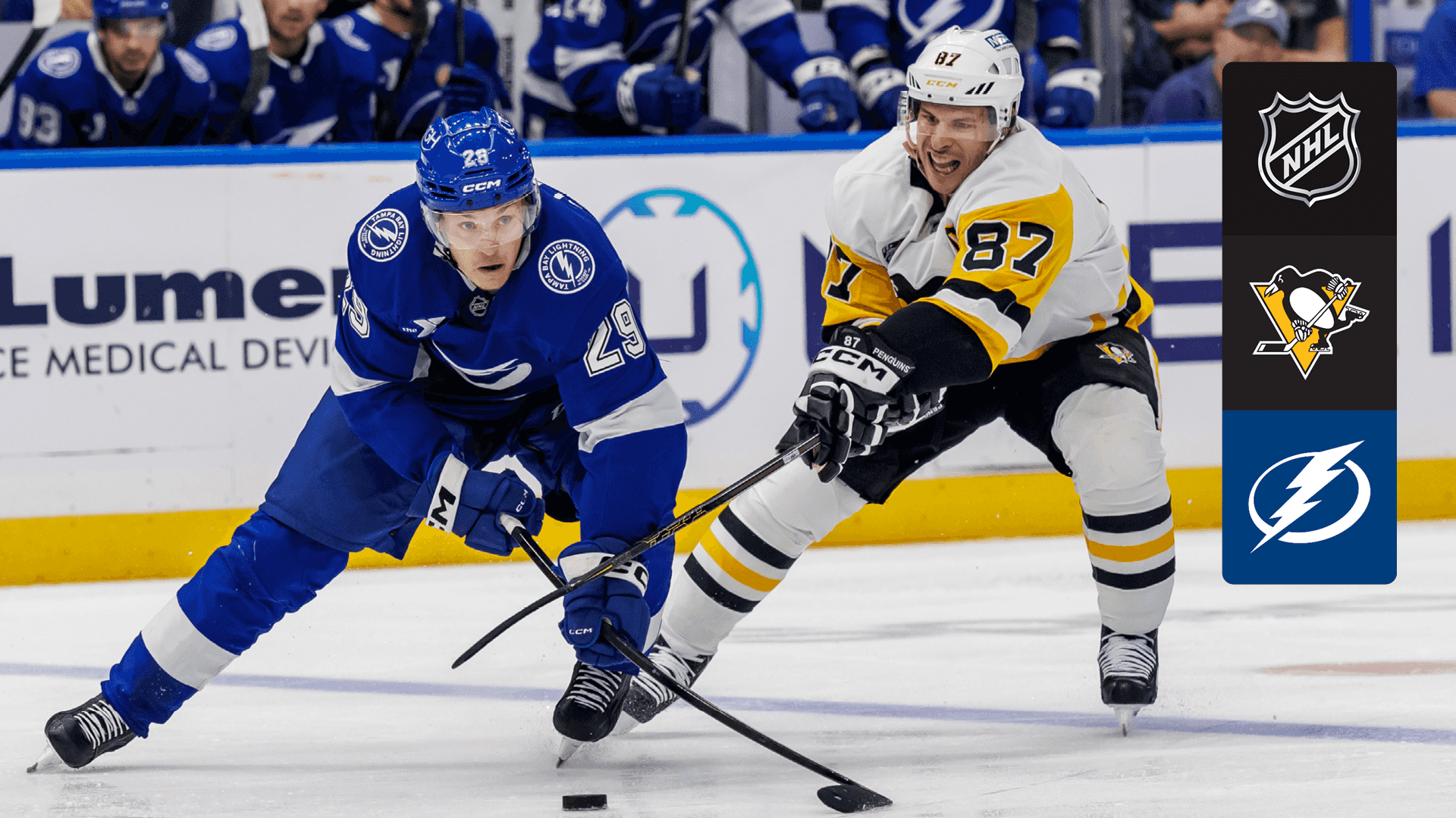 Watch Penguins @ Lightning Live Stream Online | DAZN IT