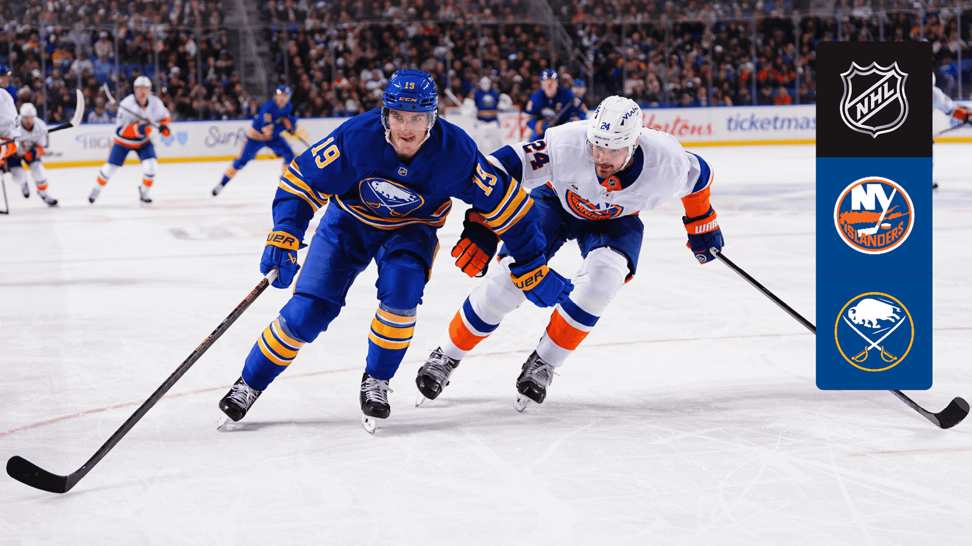 Regarder Islanders vs. Sabres en Direct Live | DAZN FR