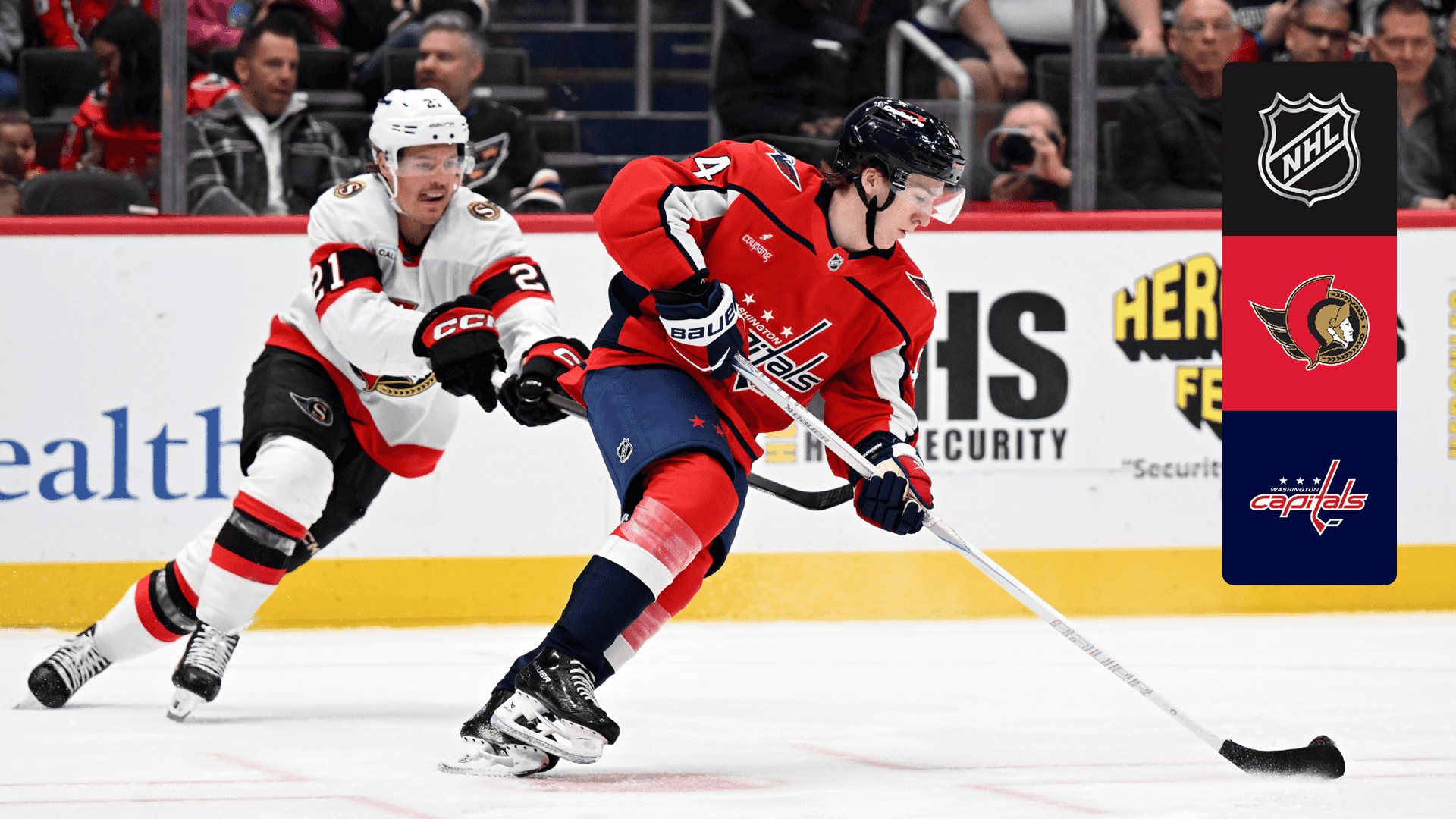 Watch Senators @ Capitals Live Stream Online | DAZN PH