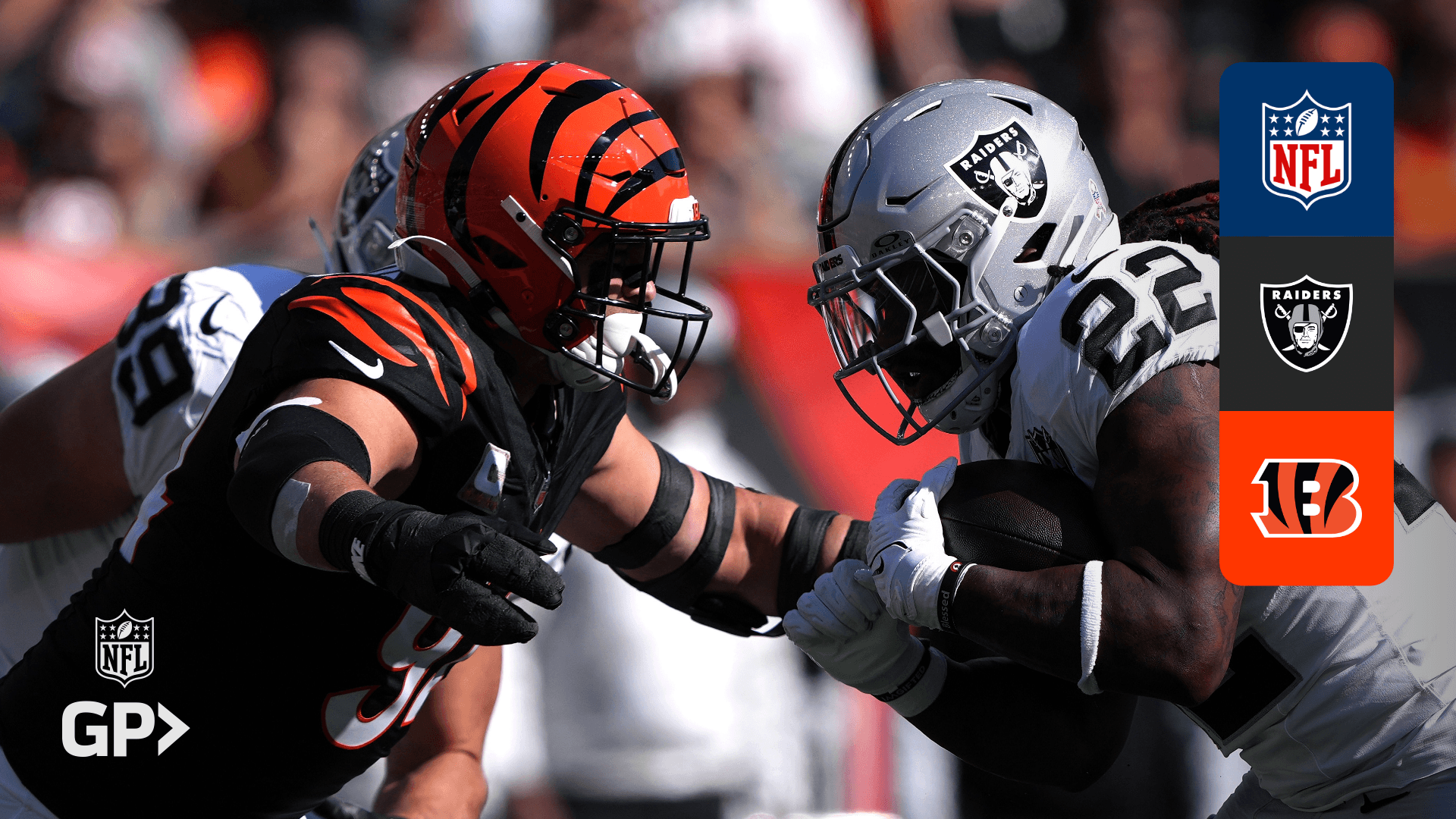 Assista a Raiders x Bengals ao vivo | DAZN BR