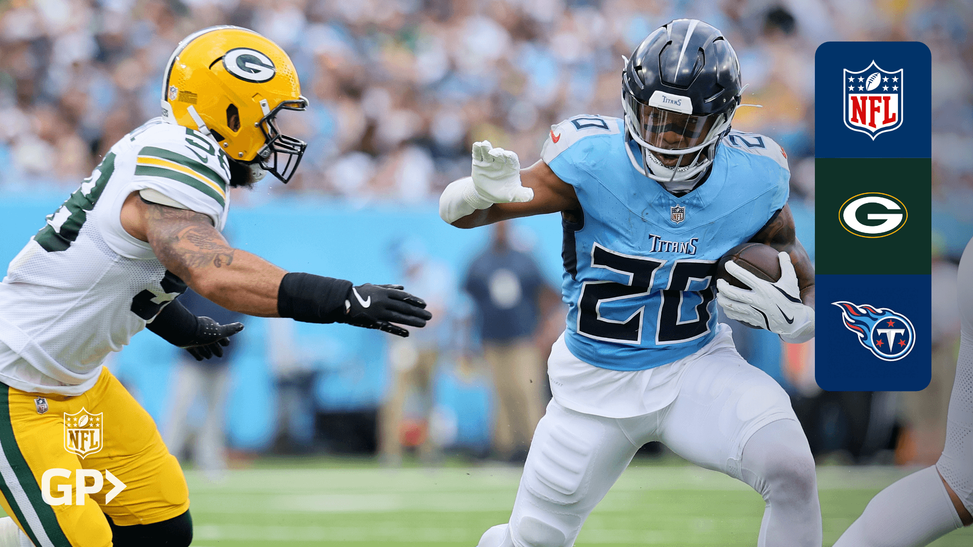 Watch Packers @ Titans (in Portuguese) Live Stream | DAZN GB