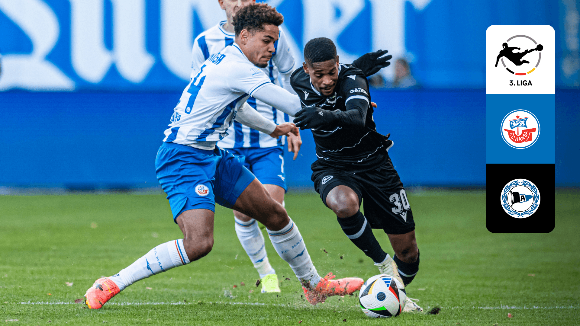 Watch FC Hansa Rostock - Arminia Bielefeld Live Stream | DAZN AT