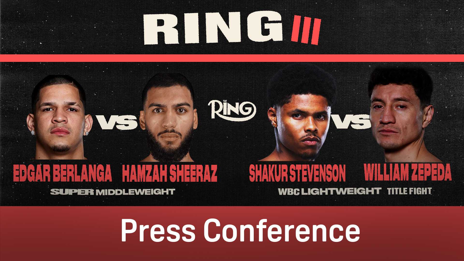 Ver Ring III: Press Conference Online en Directo | DAZN ES