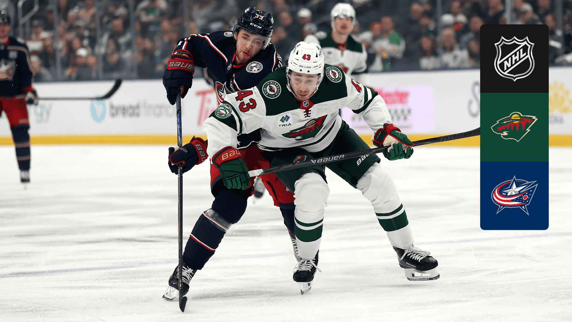 Wild vs. Blue Jackets in Diretta Streaming | DAZN IT