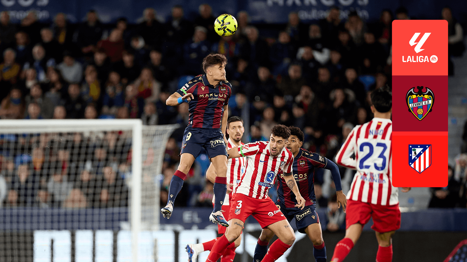 Watch Levante vs. Atlético Madrid Highlights Online | DAZN AX
