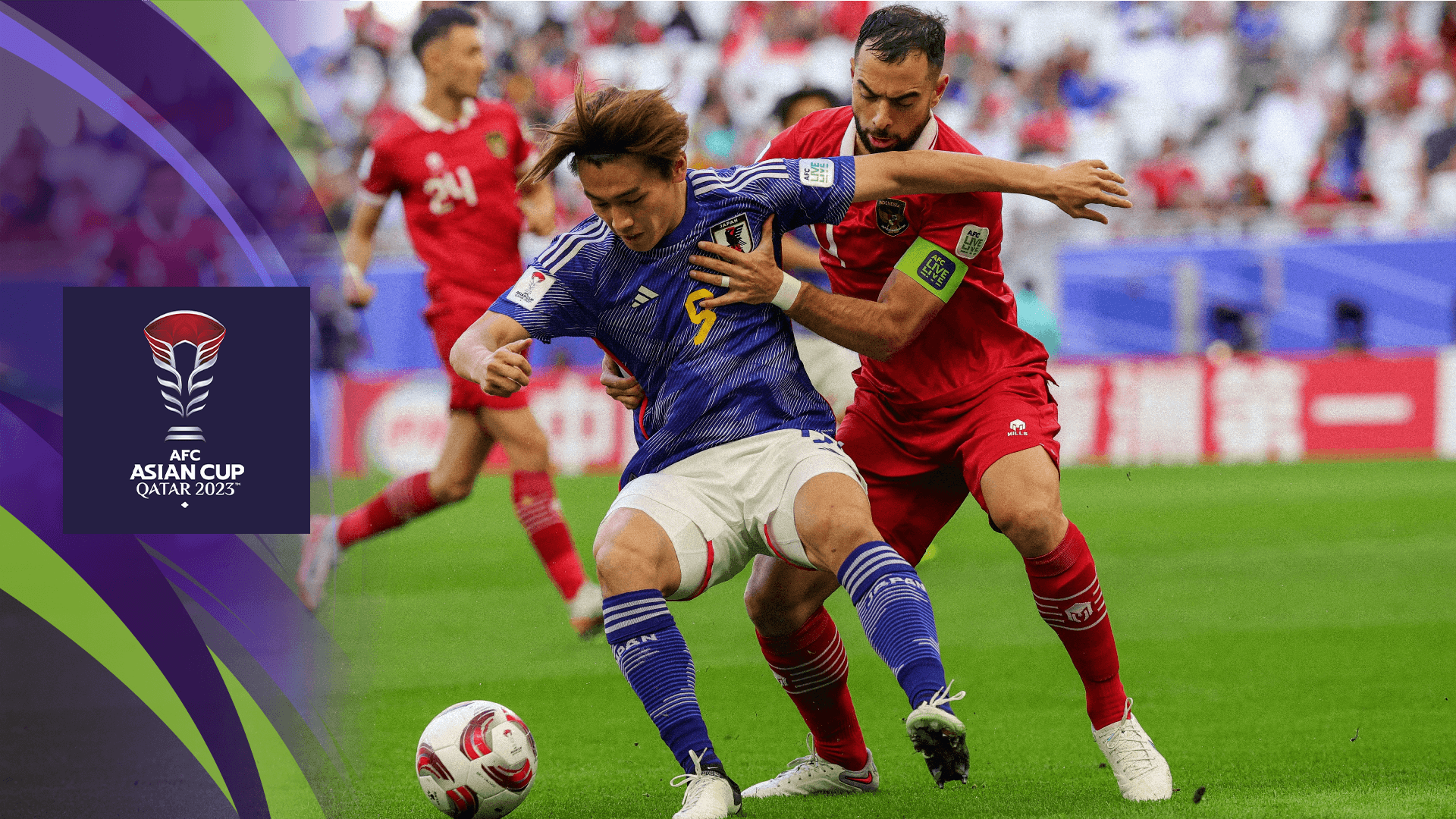 Watch Japan v Indonesia : Full Match Online | DAZN JP