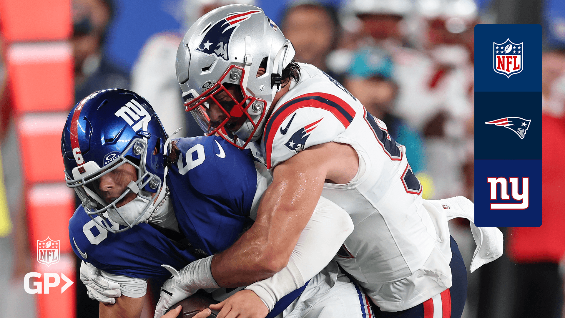 Ver Patriots @ Giants Online en Directo | DAZN MX