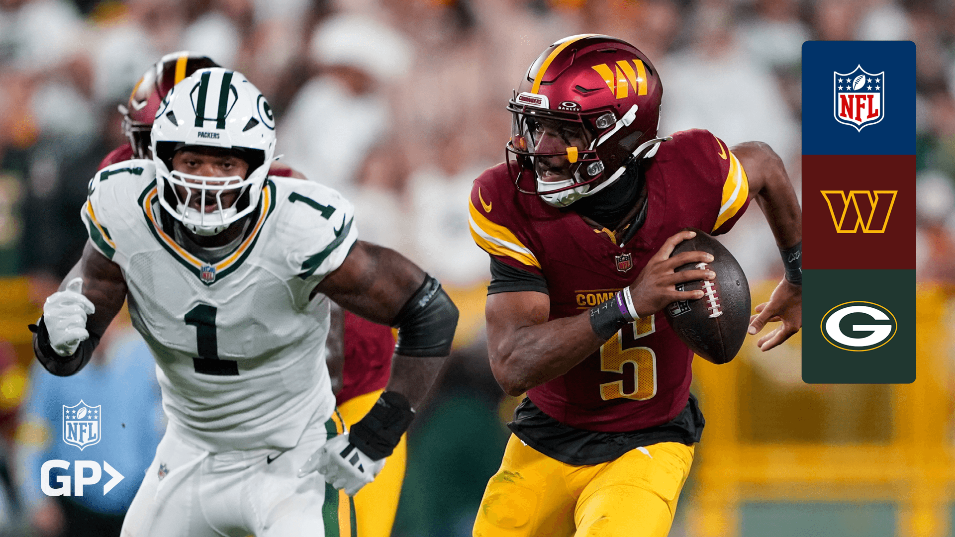 Commanders @ Packers | DAZN JP