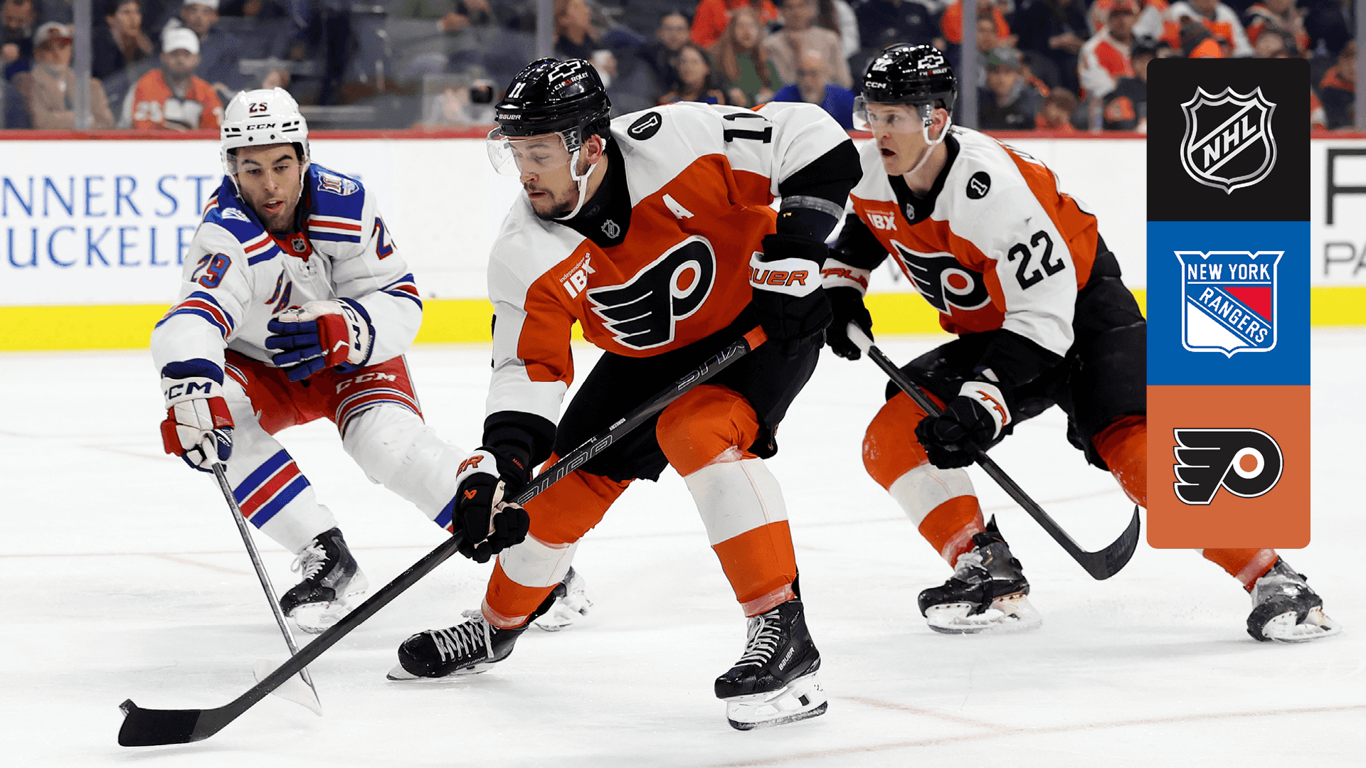 Watch Rangers @ Flyers Live Stream Online | DAZN ID