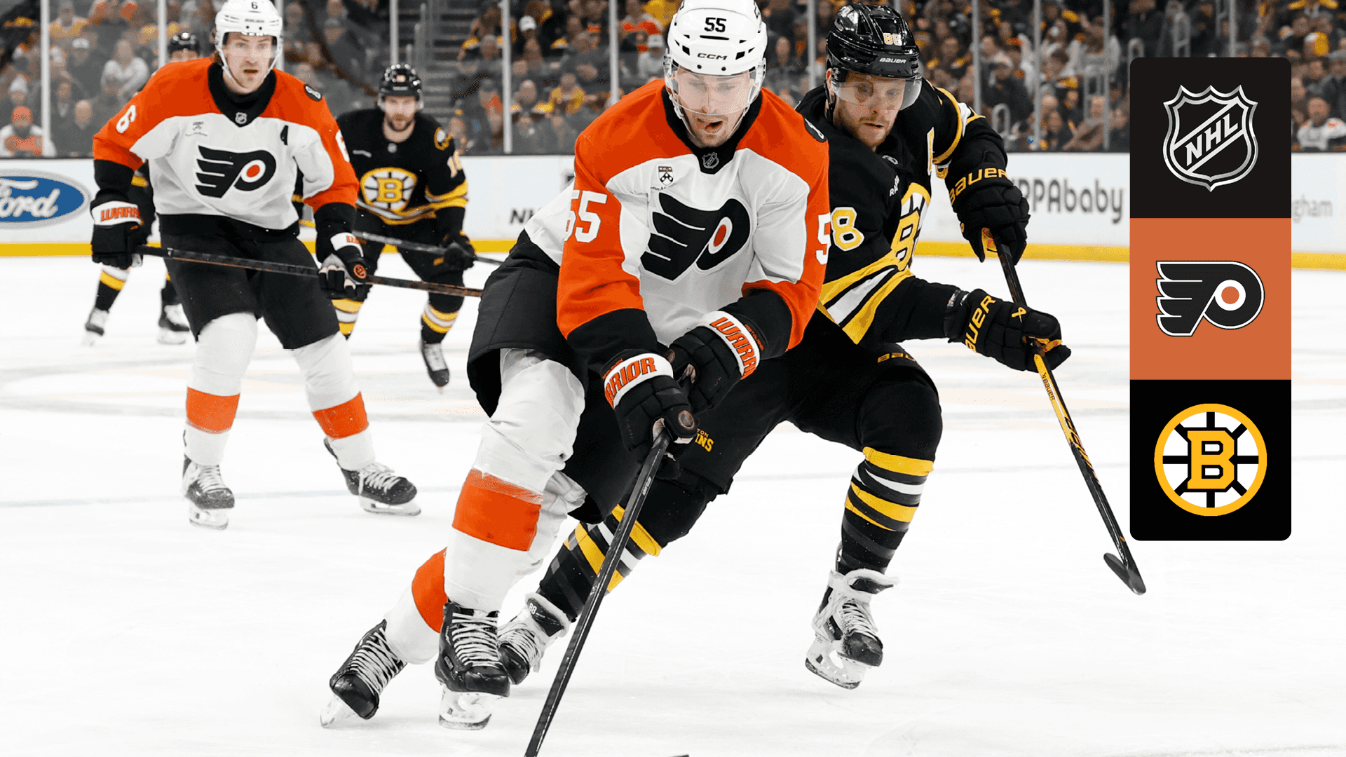 Watch Flyers @ Bruins Live Stream Online | DAZN CK