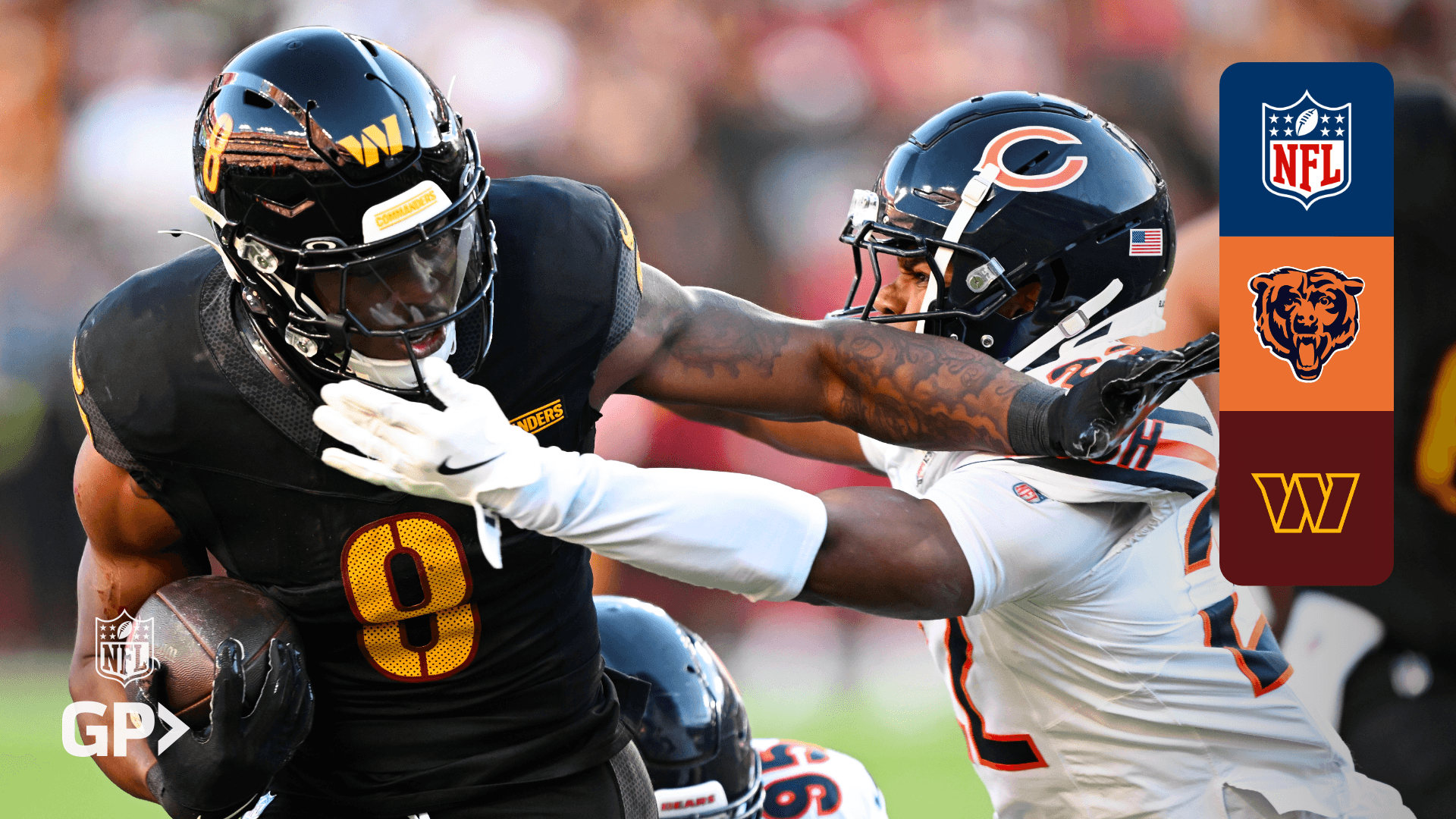 Watch Bears @ Commanders Live Stream | DAZN AE