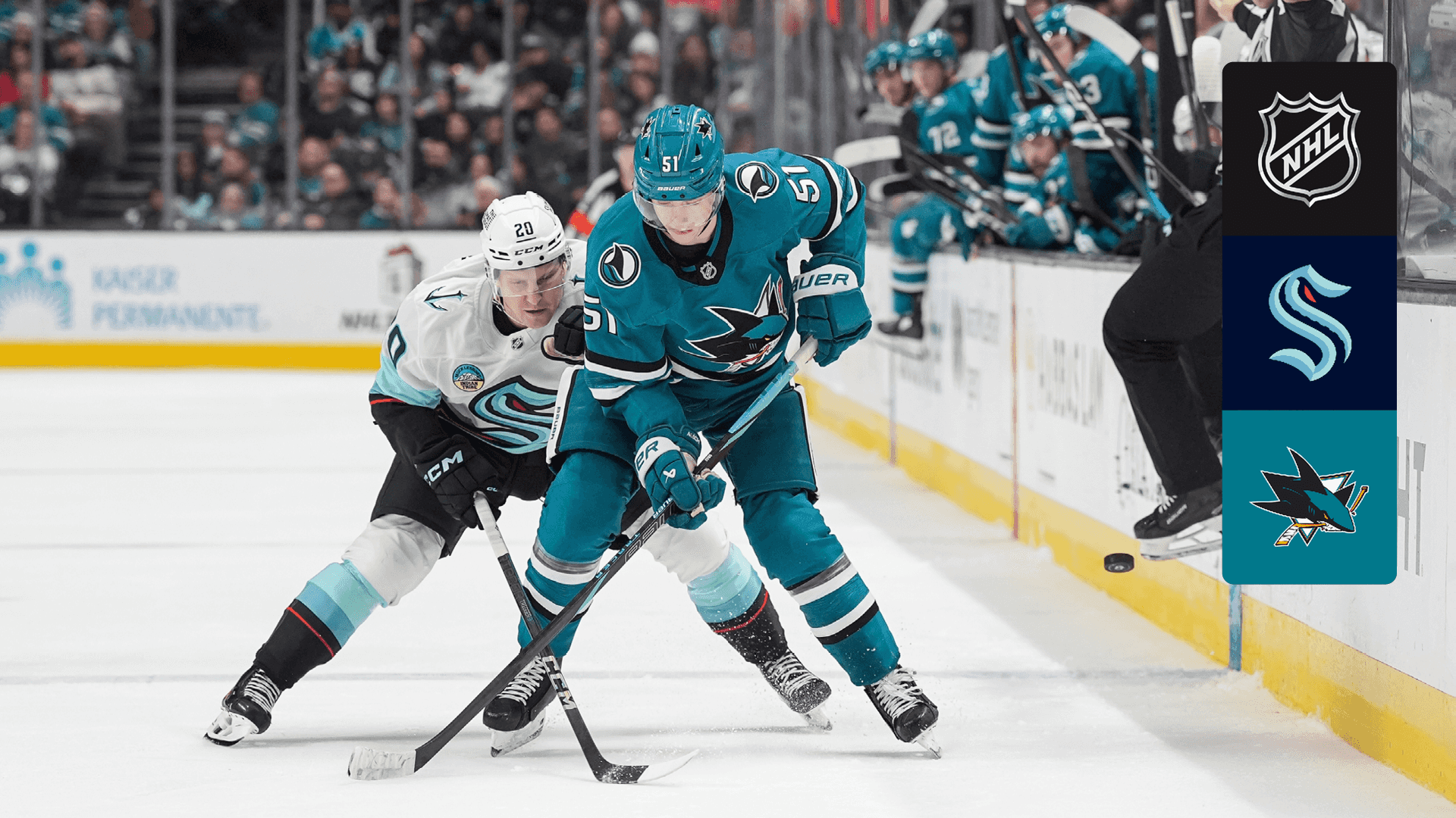 Watch Kraken @ Sharks Live Stream Online | DAZN PF