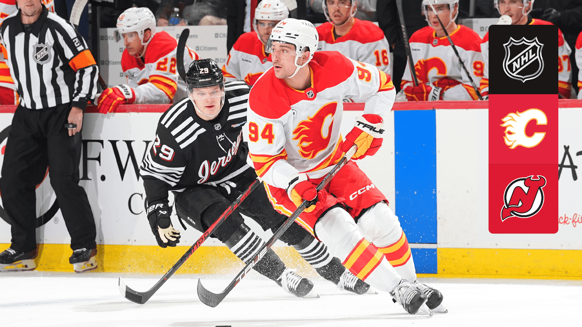 Watch Flames @ Devils Live Stream Online | DAZN TV