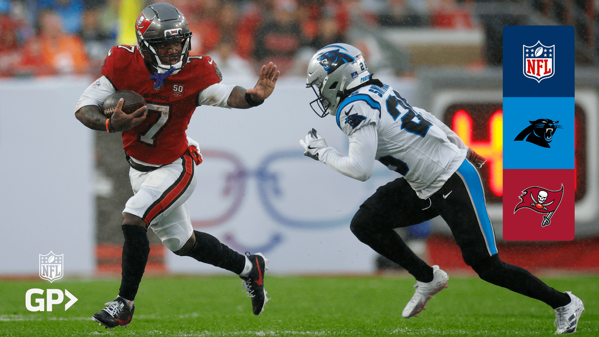 Watch Panthers @ Buccaneers (in Spanish) Live Stream Online | DAZN MX