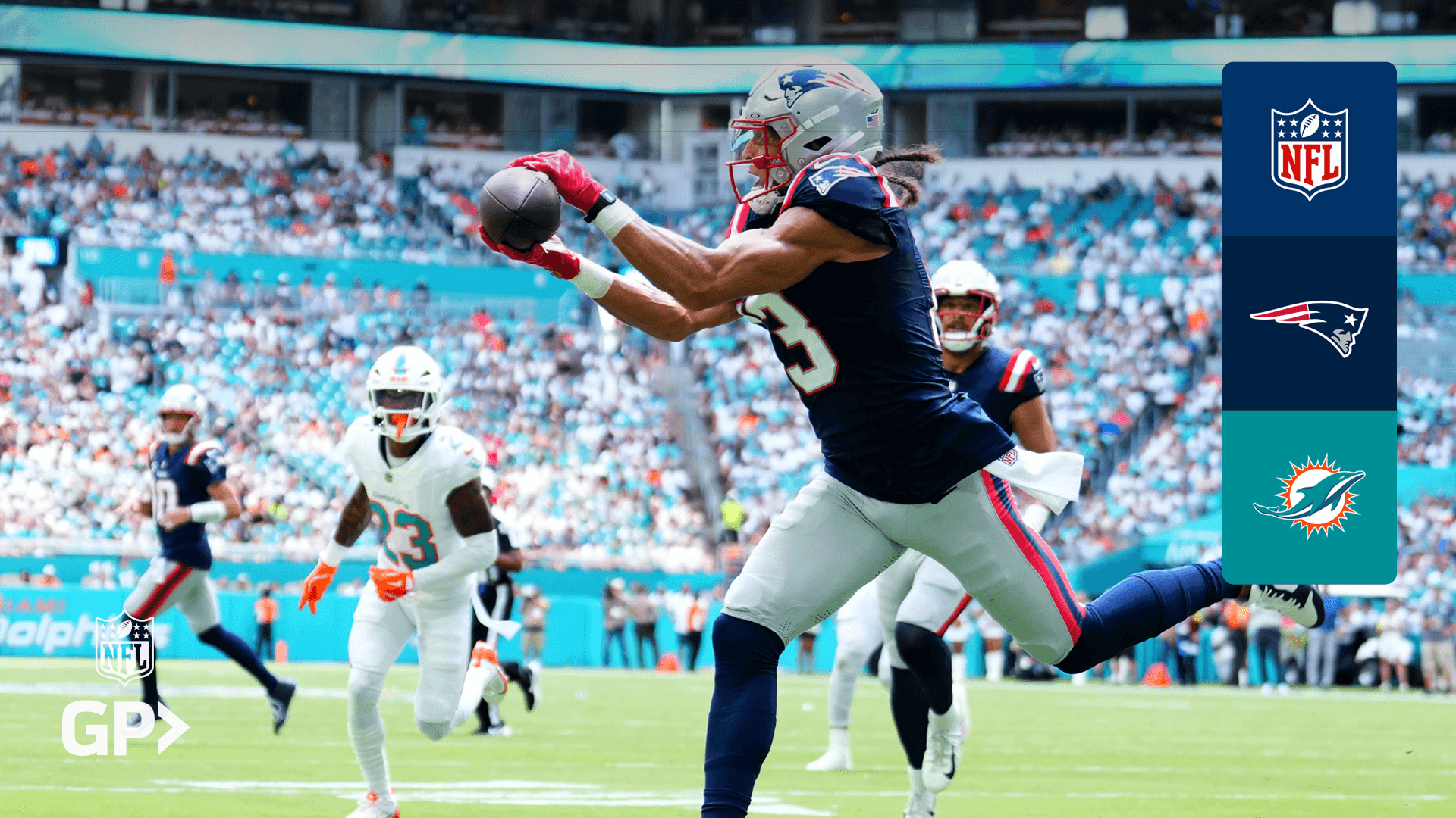 Patriots @ Dolphins | DAZN KW