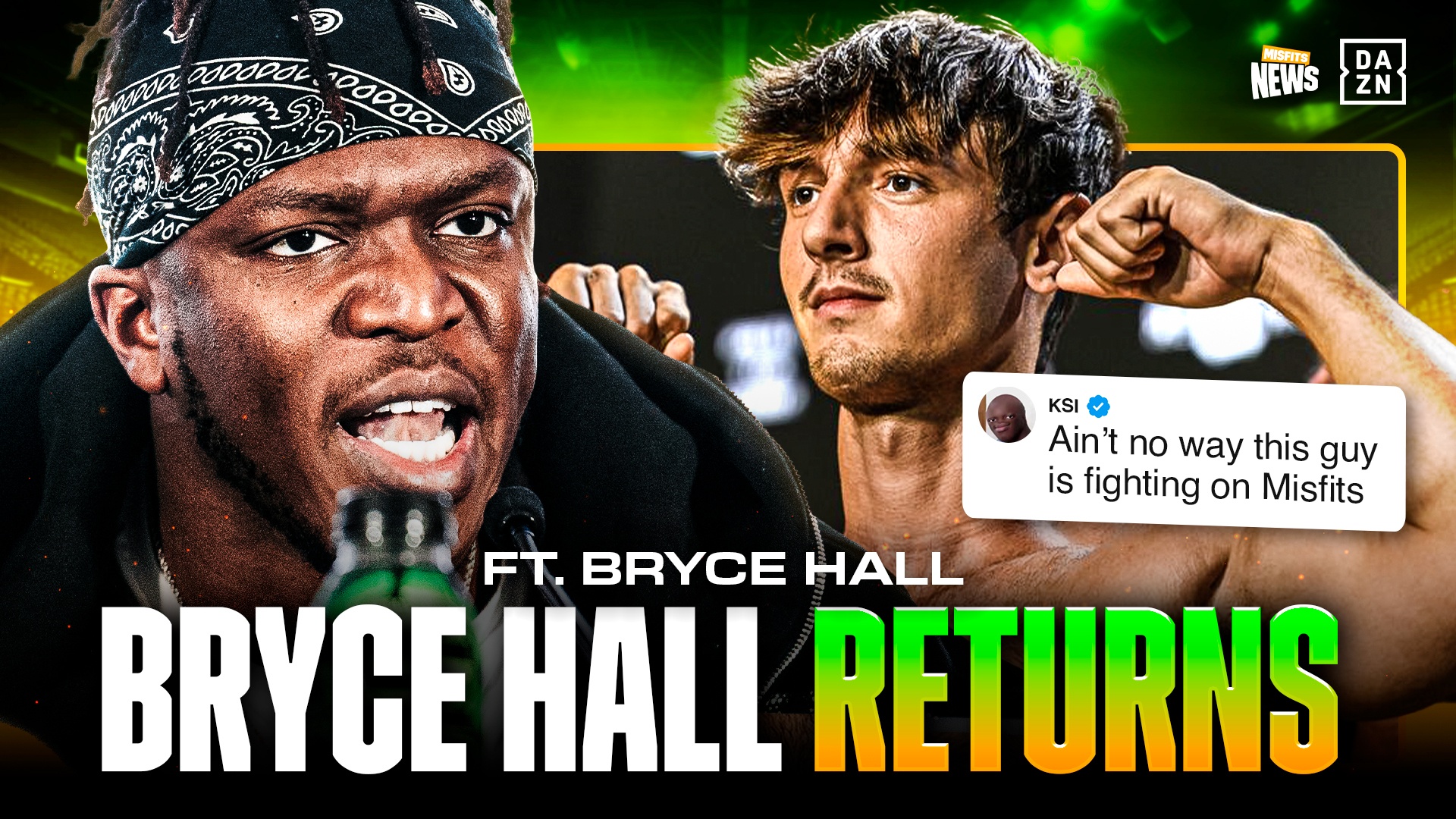 Watch 'Let's Do it!' - Bryce Hall Responds to Deji! Online | DAZN AE