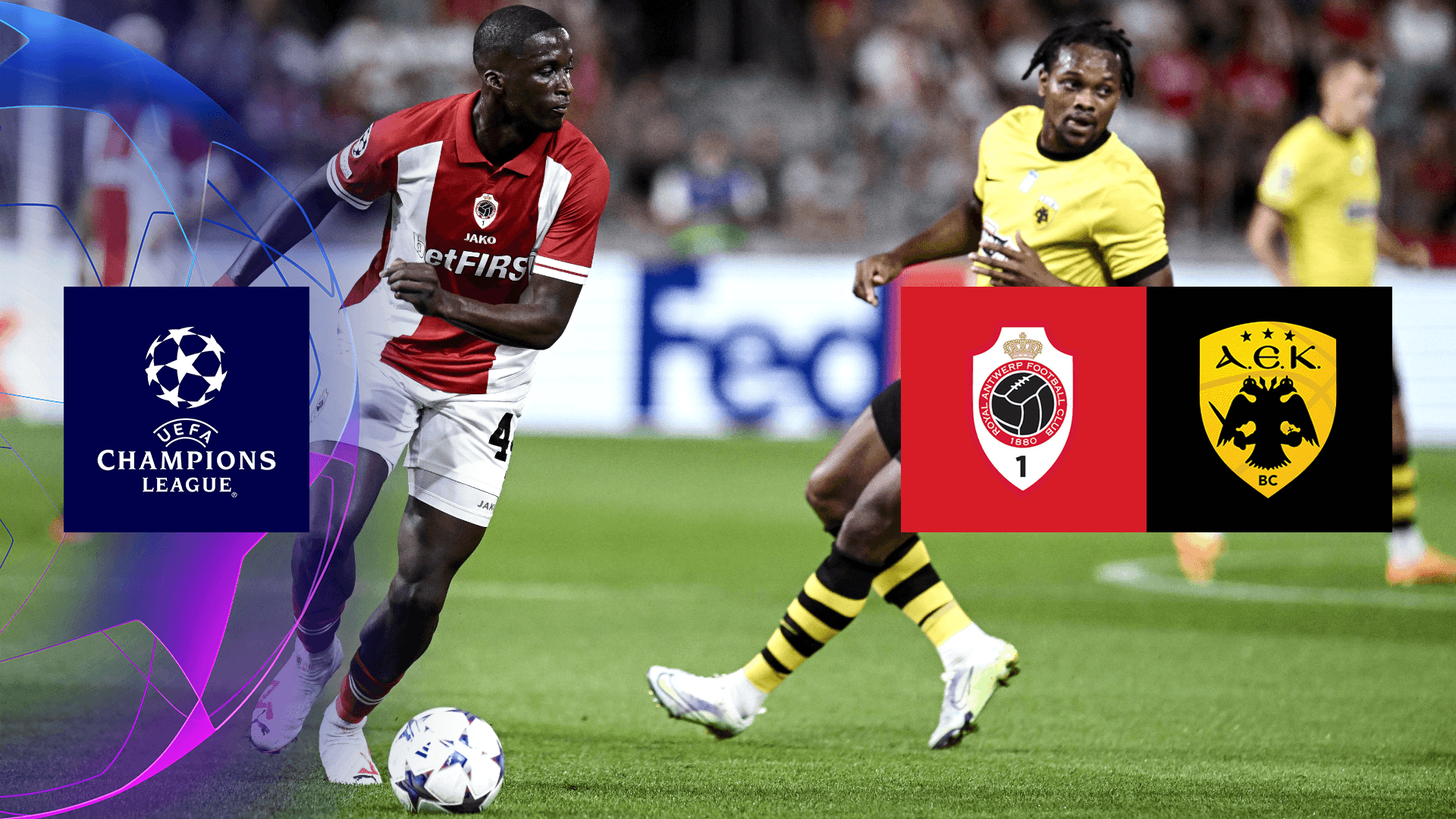 Watch Antwerp v AEK Athens (AT) Live Stream | DAZN AT