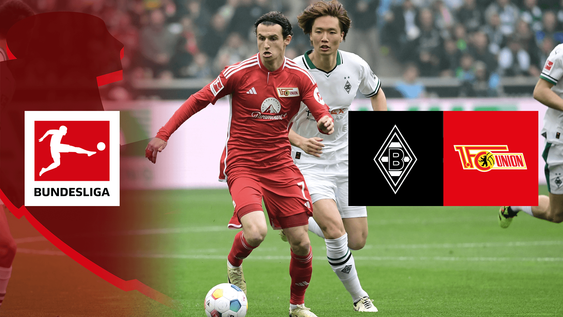 Watch Borussia M'gladbach v 1. FC Union Berlin Live Stream | DAZN DE