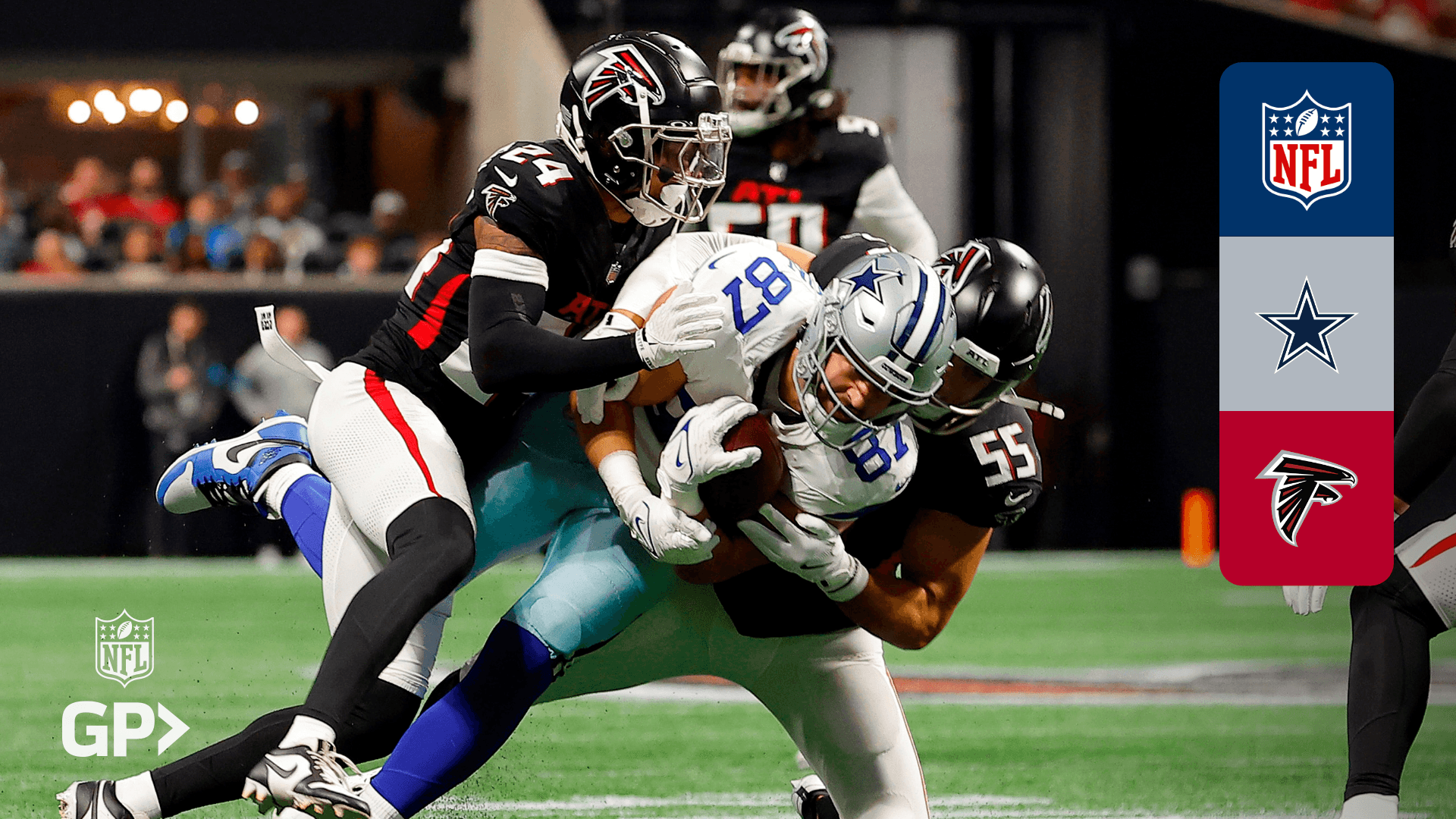Assista a Cowboys @ Falcons (narração em português) ao vivo | DAZN BR