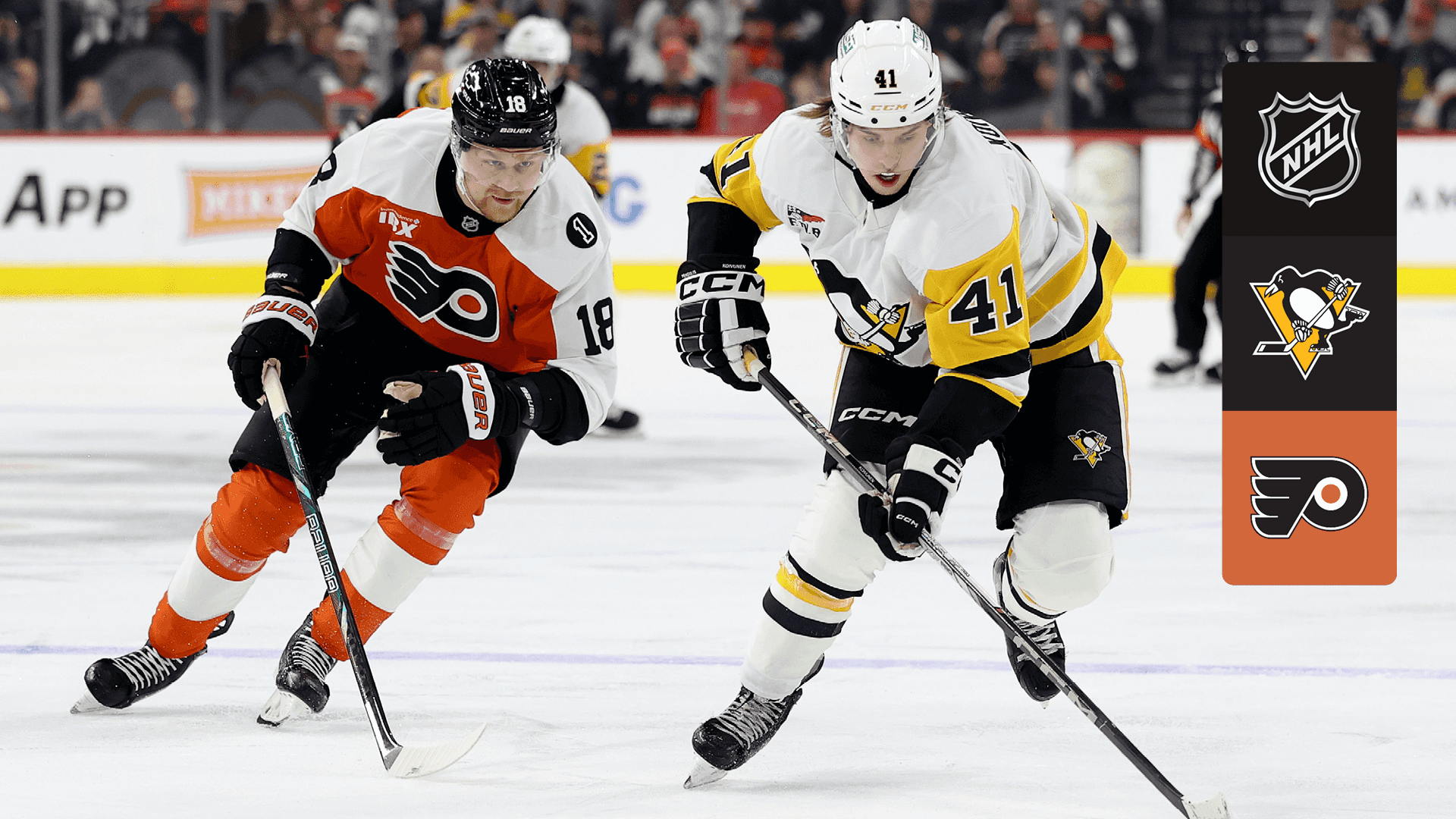 Watch Penguins @ Flyers Live Stream Online | DAZN TV