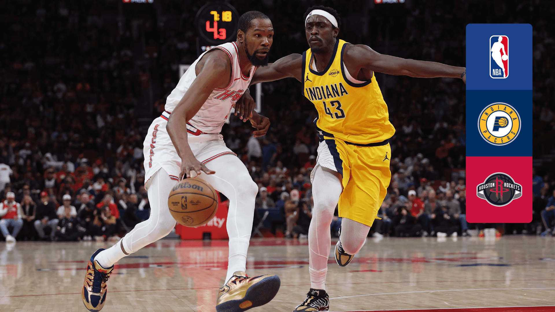 Ver Indiana Pacers @ Houston Rockets Online en Directo | DAZN ES