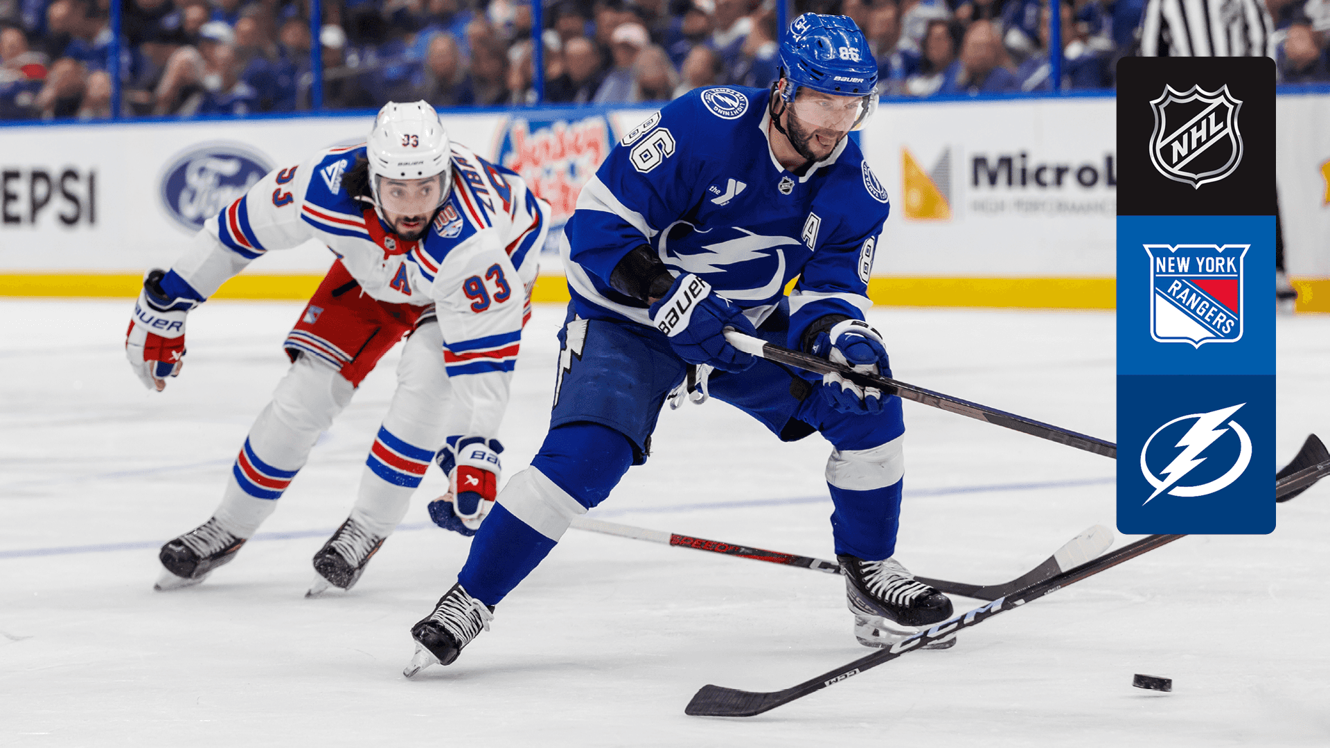 Watch Rangers @ Lightning Live Stream Online | DAZN GM