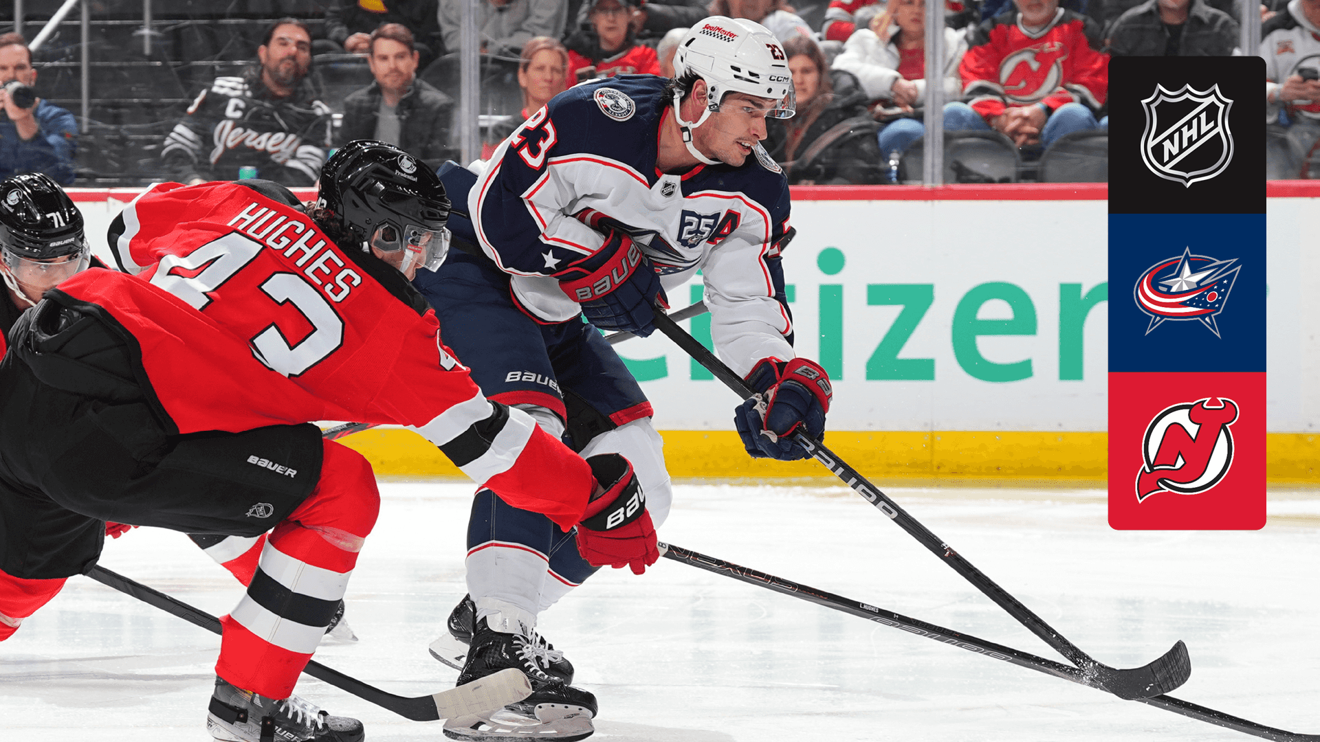 Watch Blue Jackets @ Devils Live Stream Online | DAZN CK