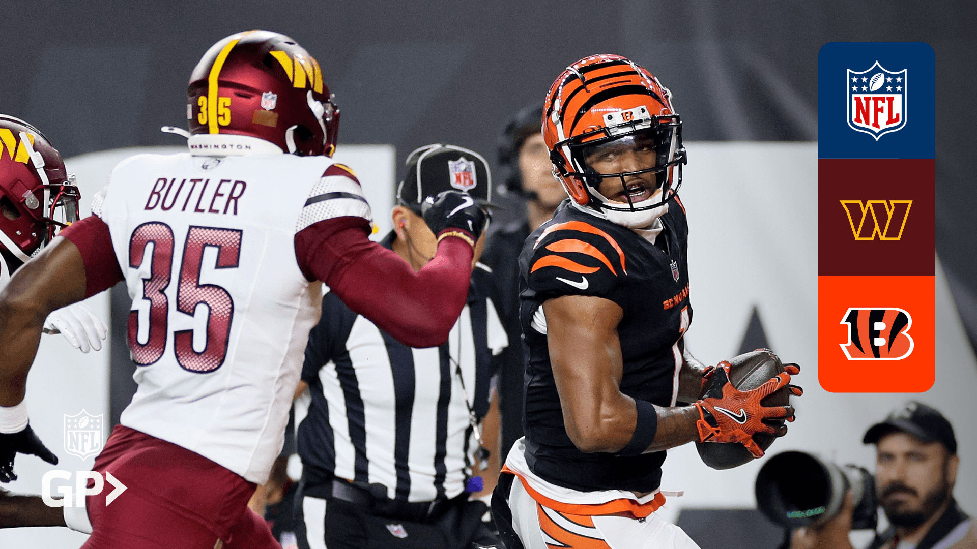 Watch Commanders @ Bengals Live Stream | DAZN AU