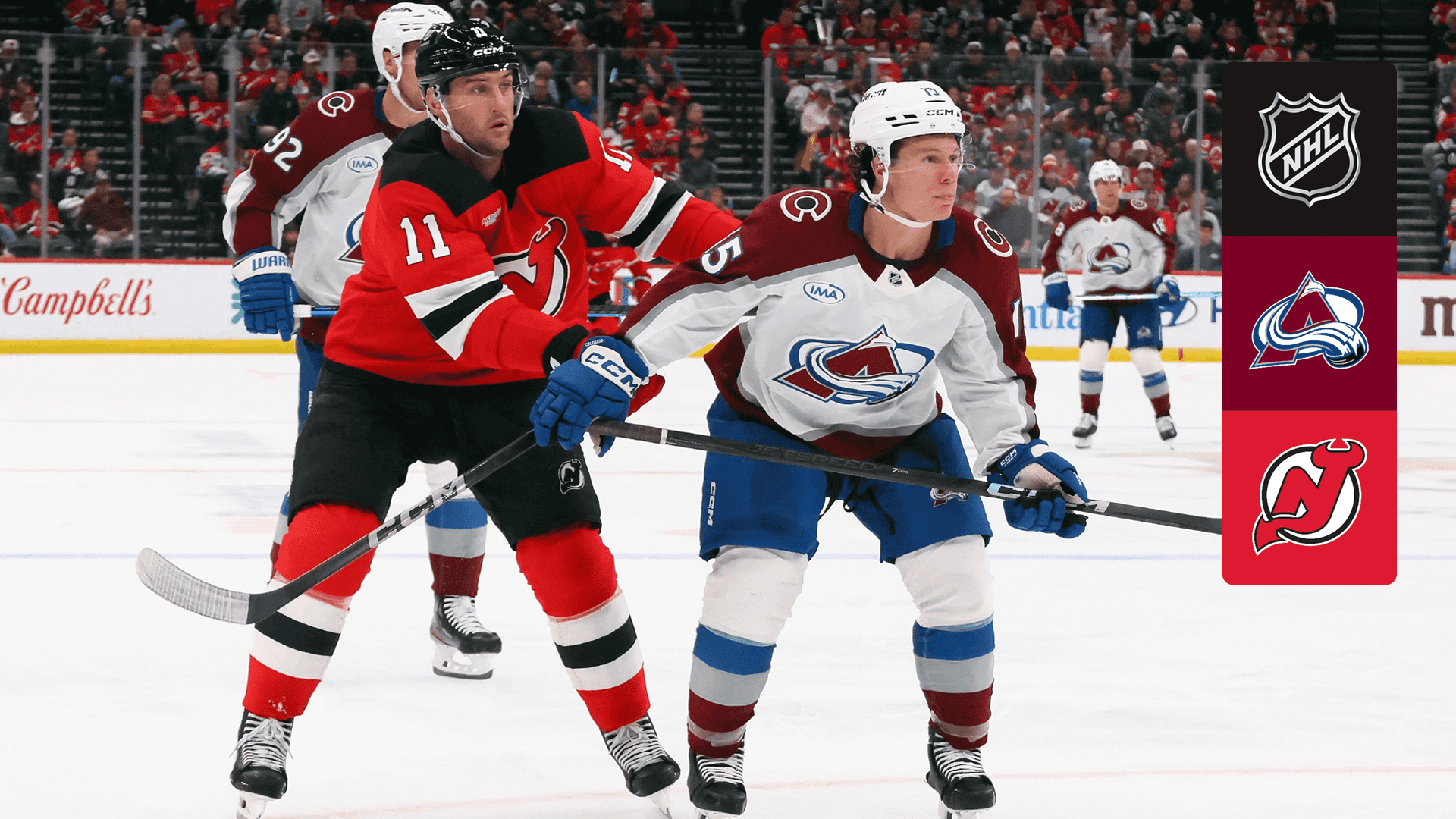 Watch Avalanche @ Devils (Away Broadcast) Live Stream Online | DAZN IT