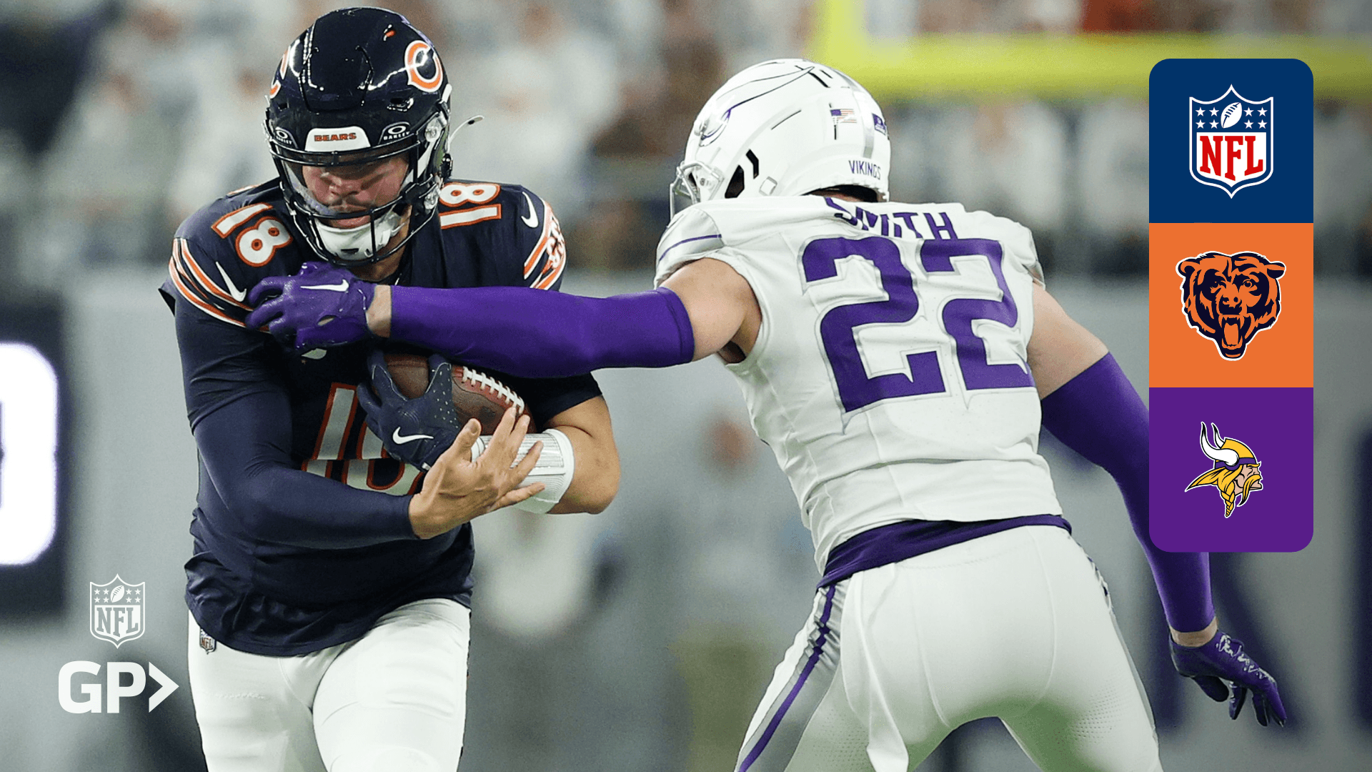 Watch Bears @ Vikings Live Stream | DAZN AE