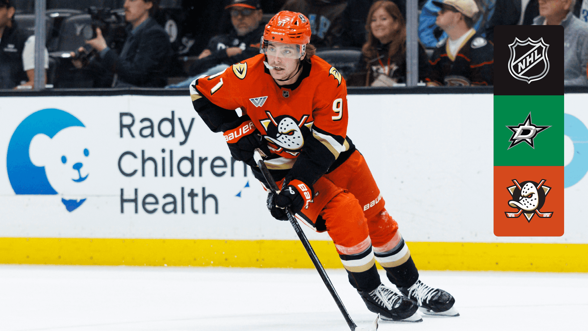 Watch Stars @ Ducks Live Stream Online | DAZN NL