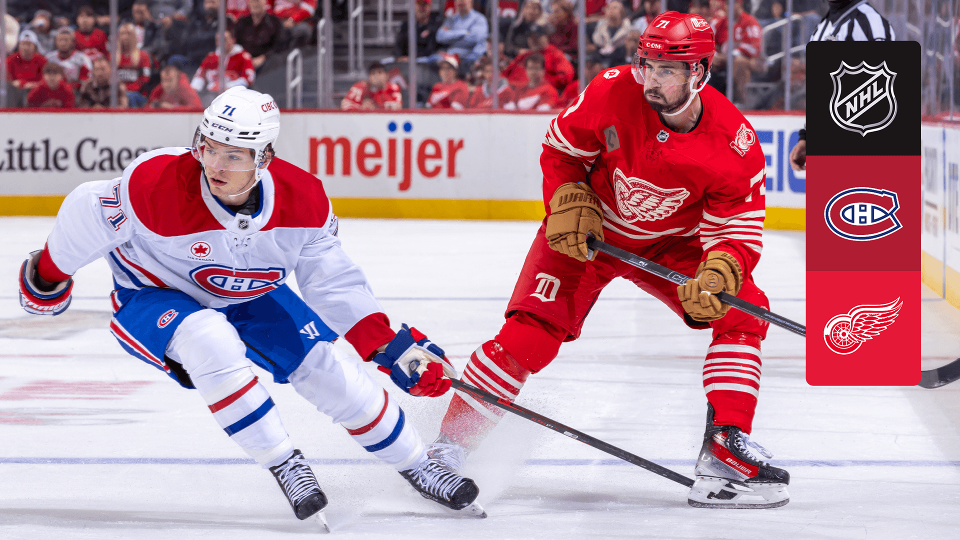 Watch Canadiens @ Red Wings Live Stream Online | DAZN WF