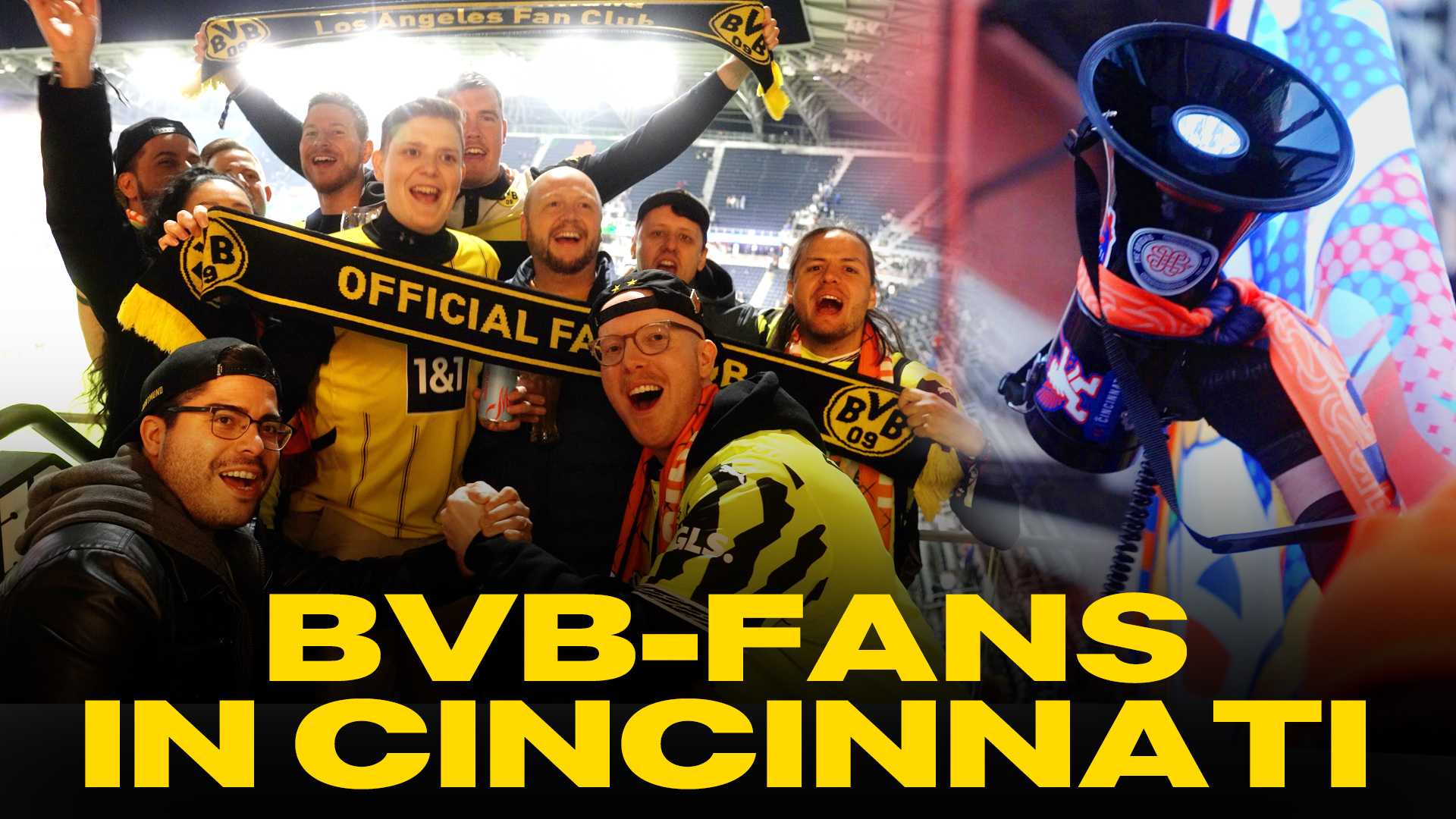 "Es wird laut!" | BVB-Fans in Cincinnati | Jetzt Anmelden | DAZN DE