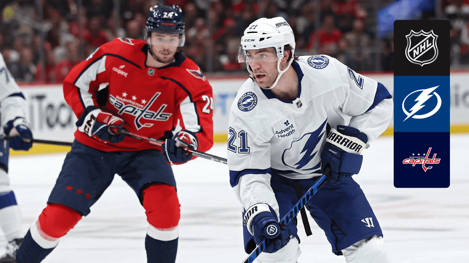 Watch Lightning @ Capitals Live Stream Online | DAZN LU
