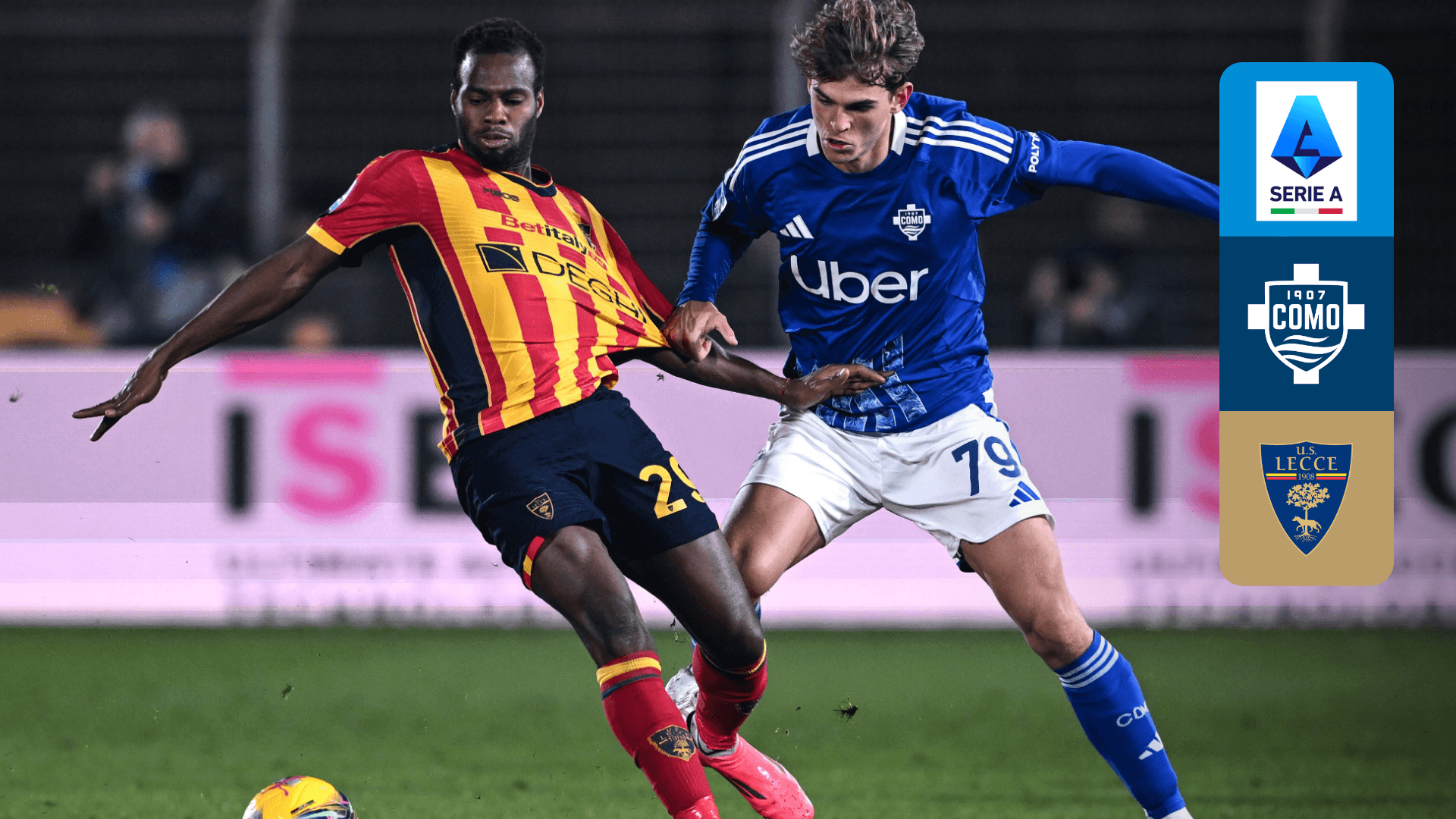 Watch Como - Lecce Live Stream | DAZN ES