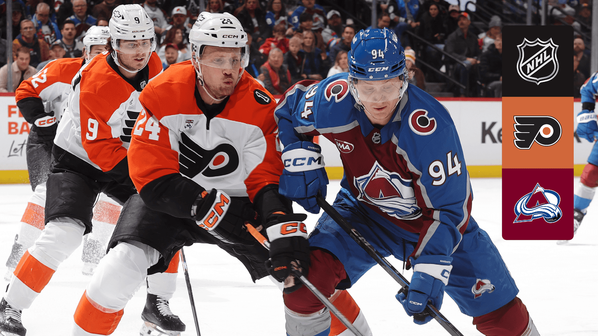 Watch Flyers @ Avalanche Live Stream Online | DAZN TF