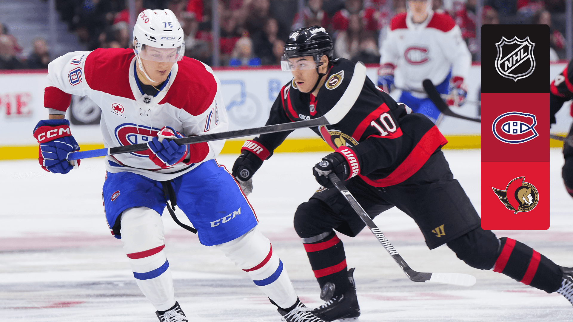 Watch Canadiens @ Senators Live Stream Online | DAZN IN
