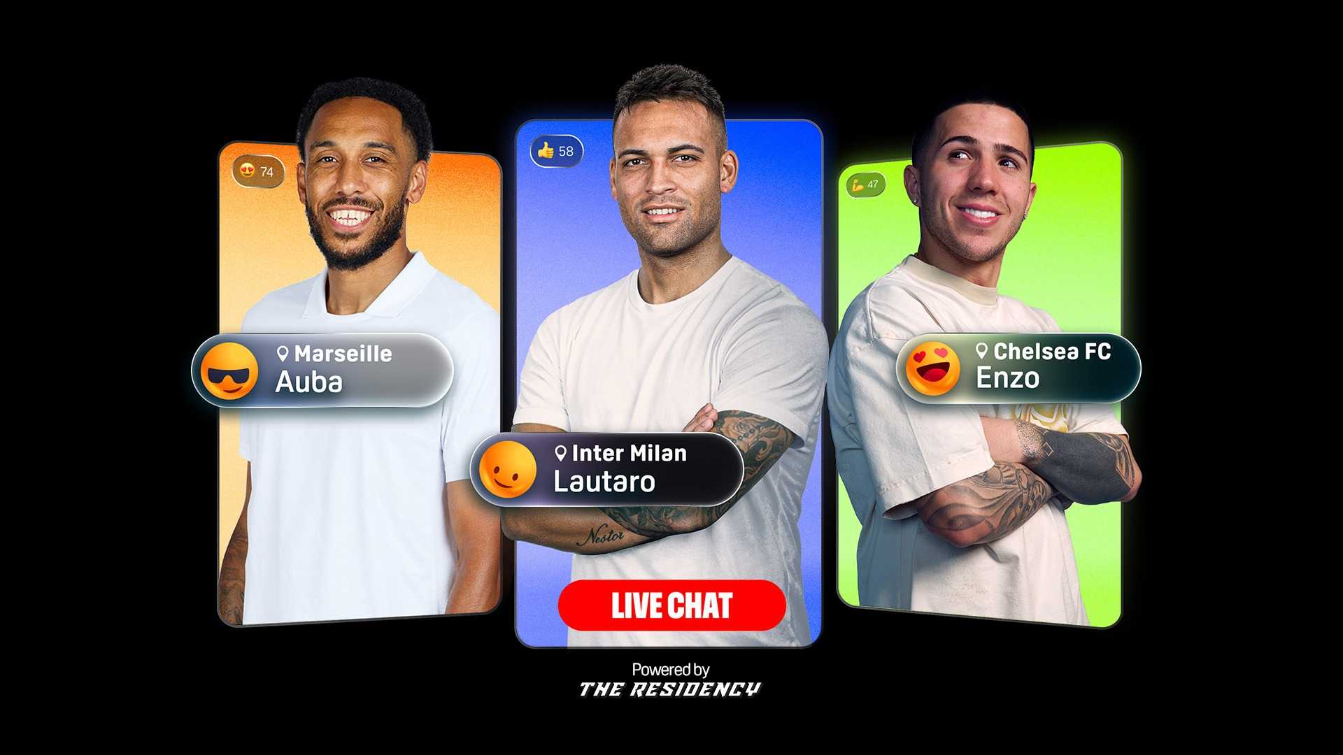 Watch The Residency: Chat to your favourite players in real-time Live ...