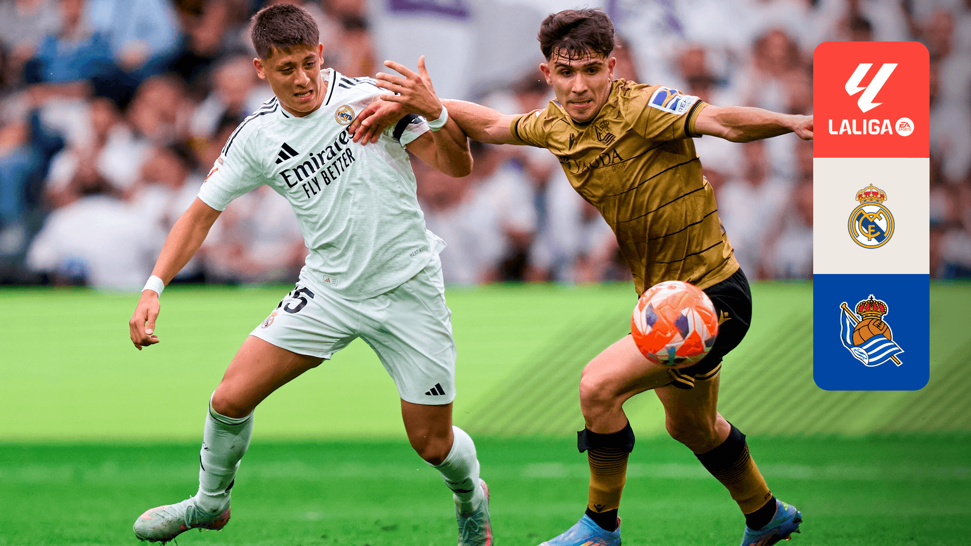 Watch Real Madrid - Real Sociedad Live Stream | DAZN BE