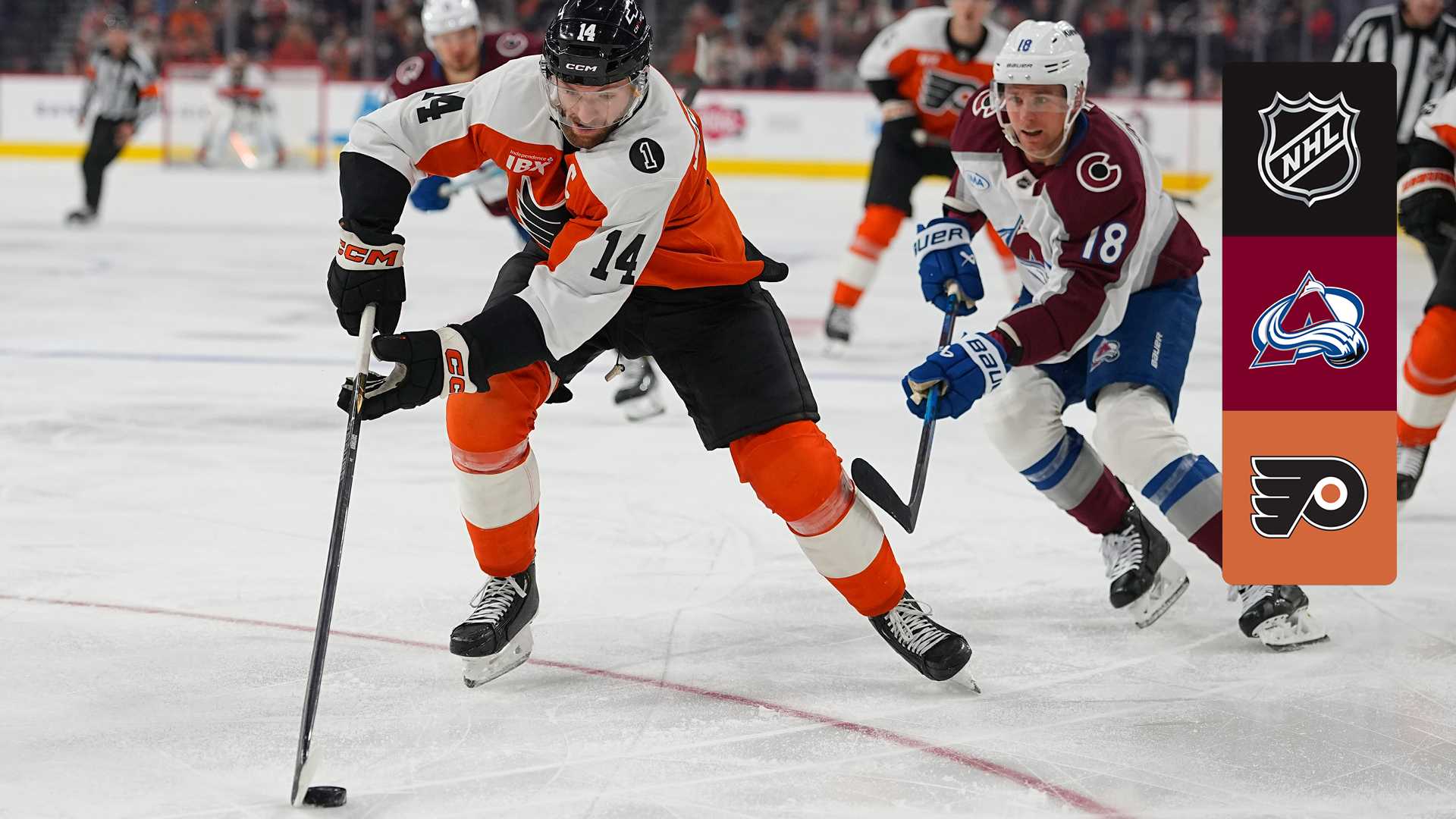 Watch Avalanche @ Flyers Live Stream Online | DAZN GB