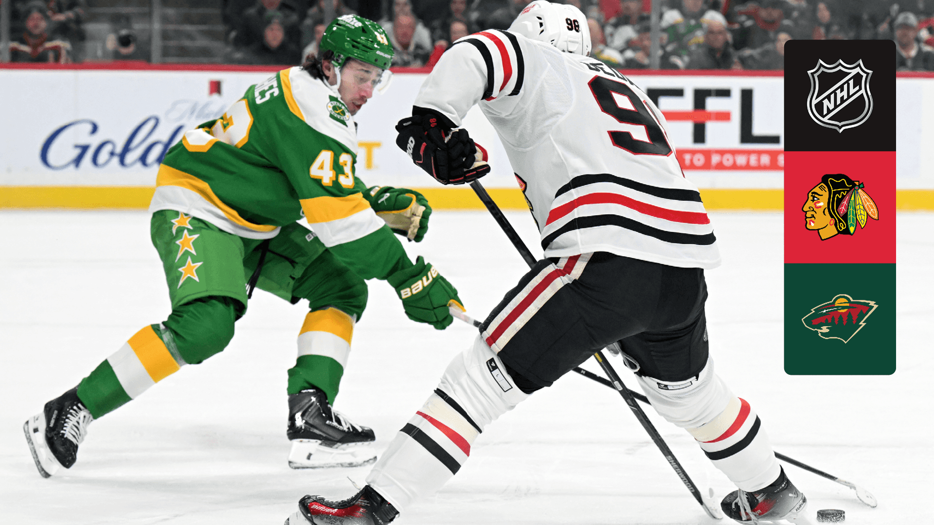 Watch Blackhawks @ Wild Live Stream Online | DAZN IN