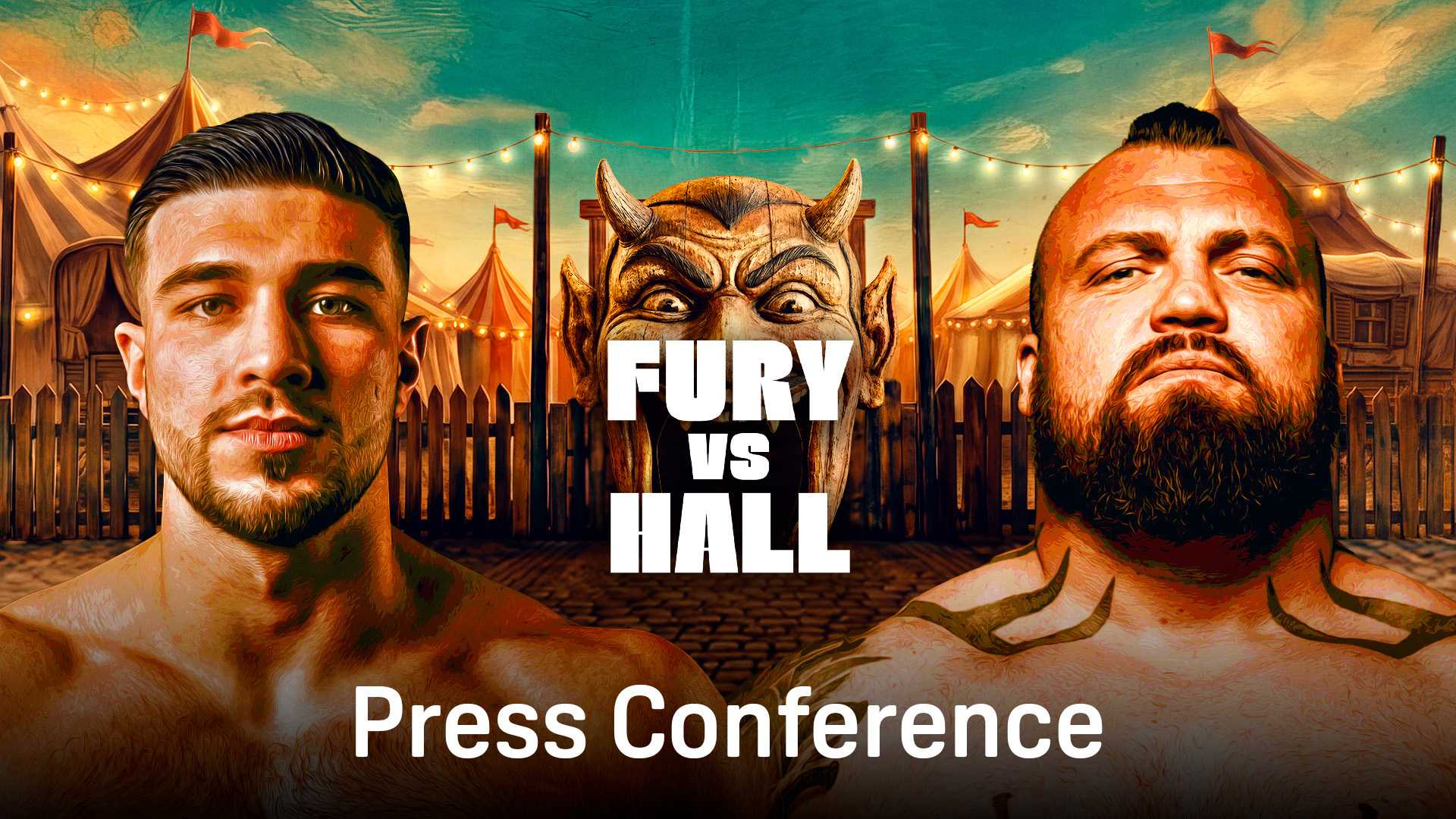 Watch Fury vs. Hall: Press Conference Live Stream Online | DAZN BZ