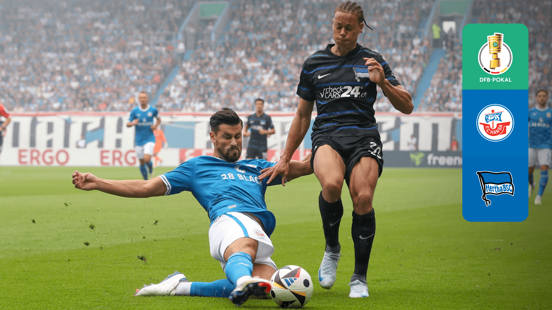 Watch FC Hansa Rostock - Hertha BSC (CH) Live Stream | DAZN CH