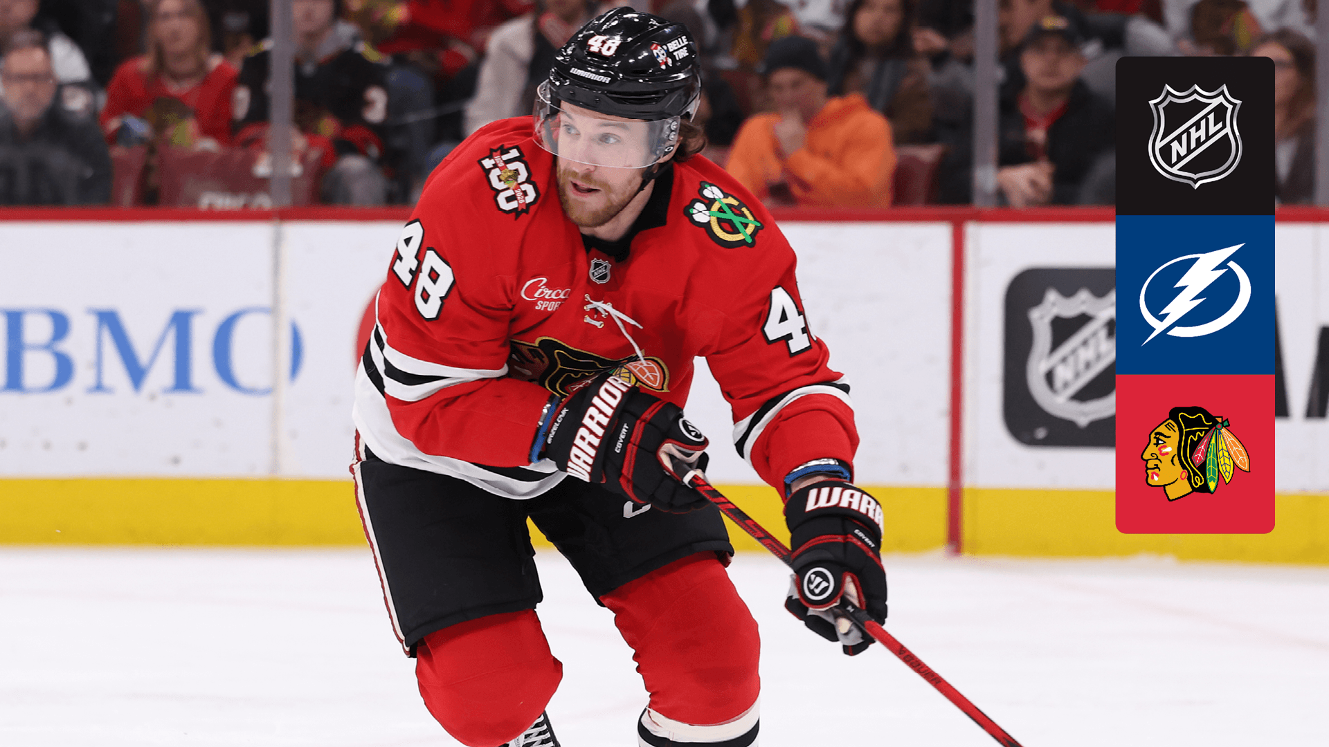 شاهد البث المباشر لـ Lightning @ Blackhawks | DAZN SA