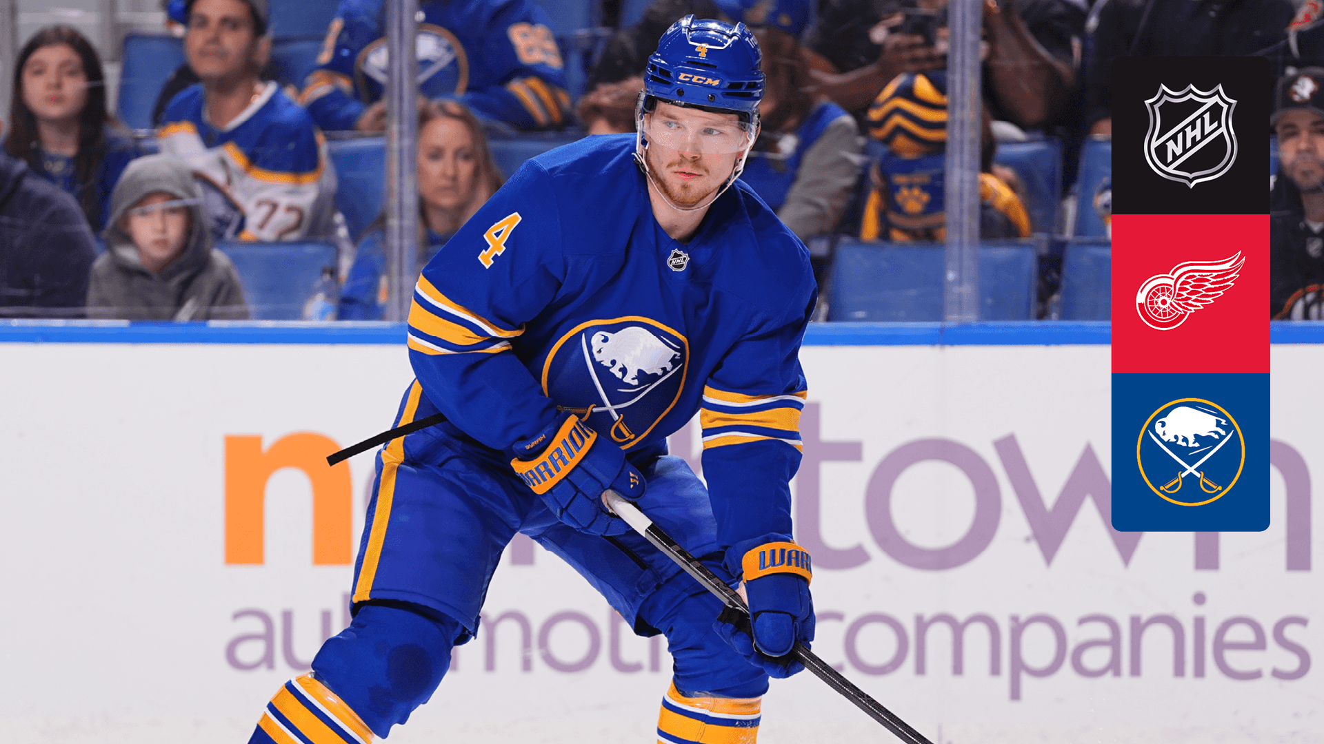 Watch Red Wings @ Sabres (US National Broadcast) Live Stream Online ...