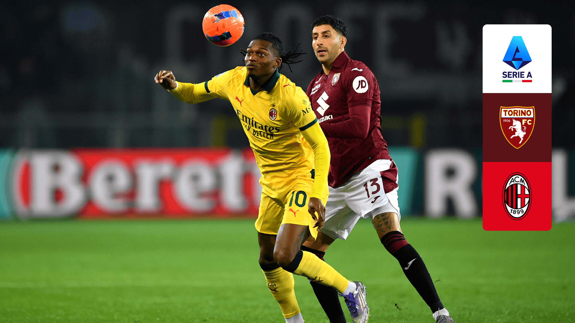 Watch Torino vs. Milan Live Stream Online | DAZN ZA